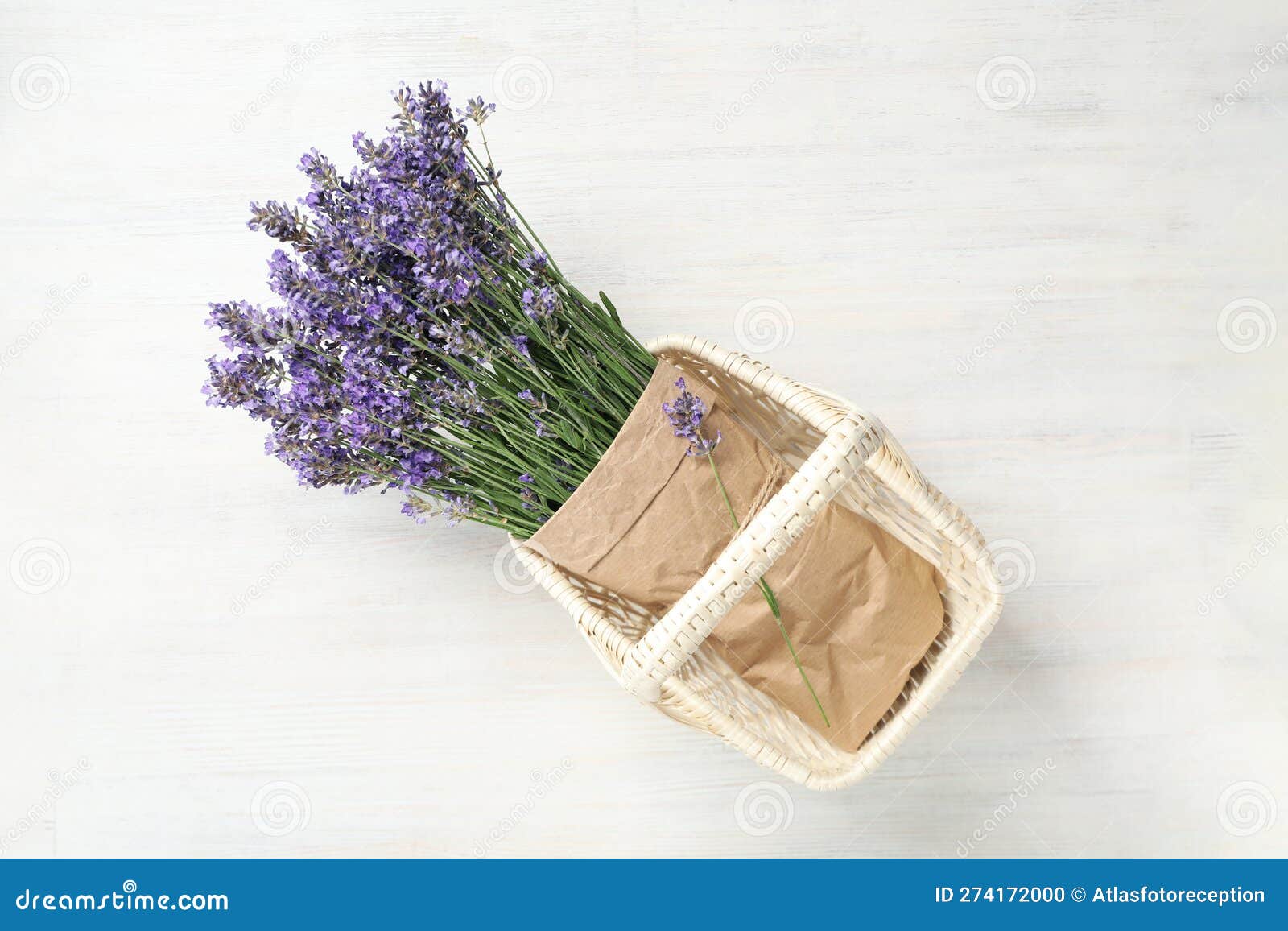Concept of Cozy with Flowers, Beautiful Lavender Flowers Stock Photo ...