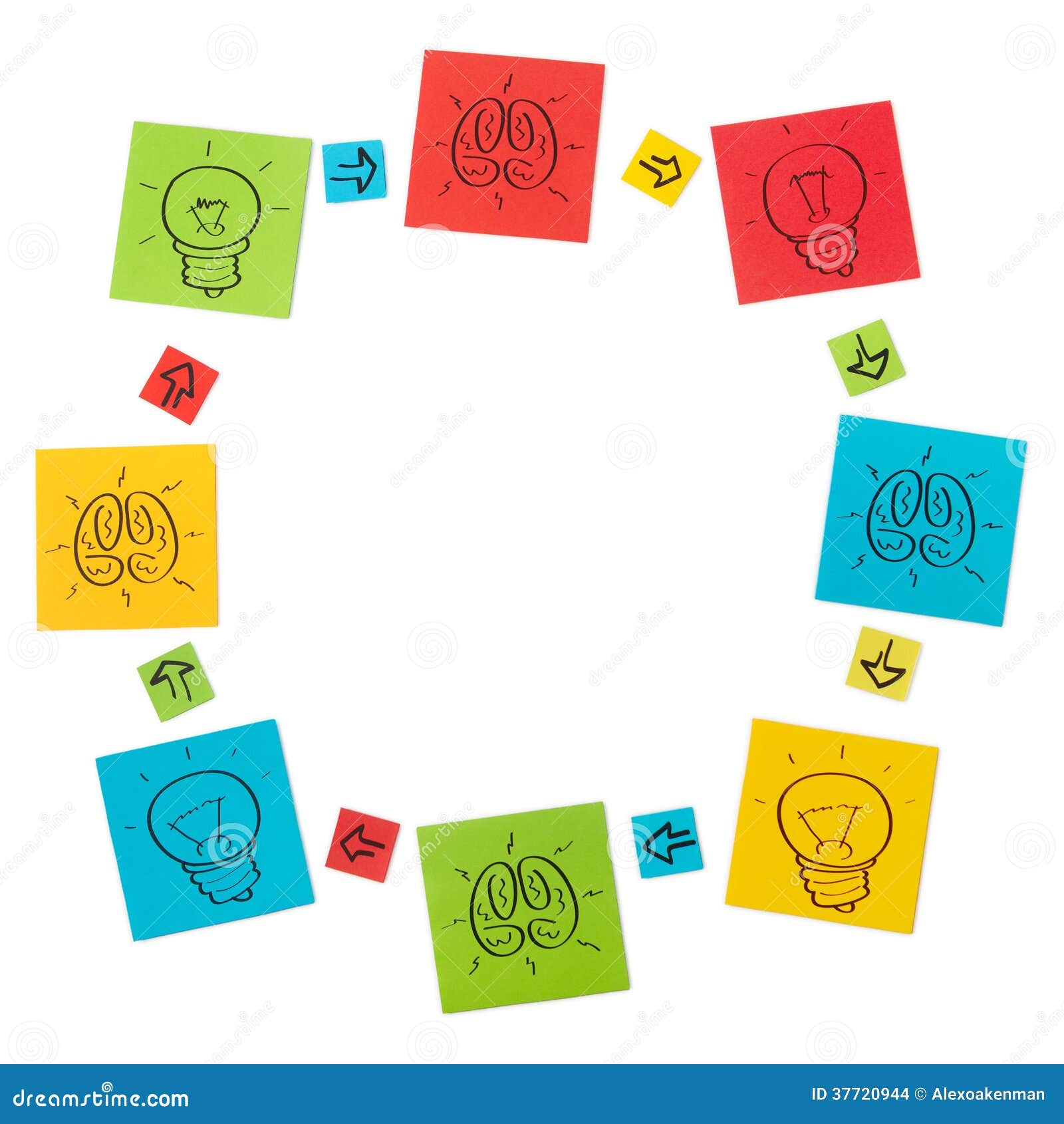 Concept creatief proces. stock foto. Image of ideeën - 37720944