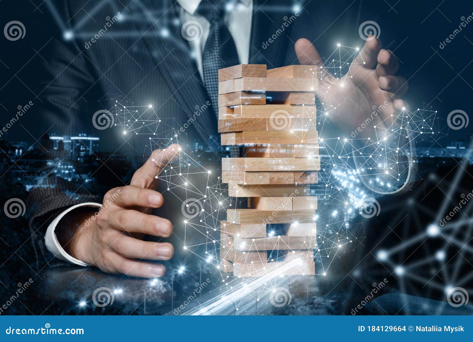 Concept of Creating Developing and Supporting a Business Stock Photo ...