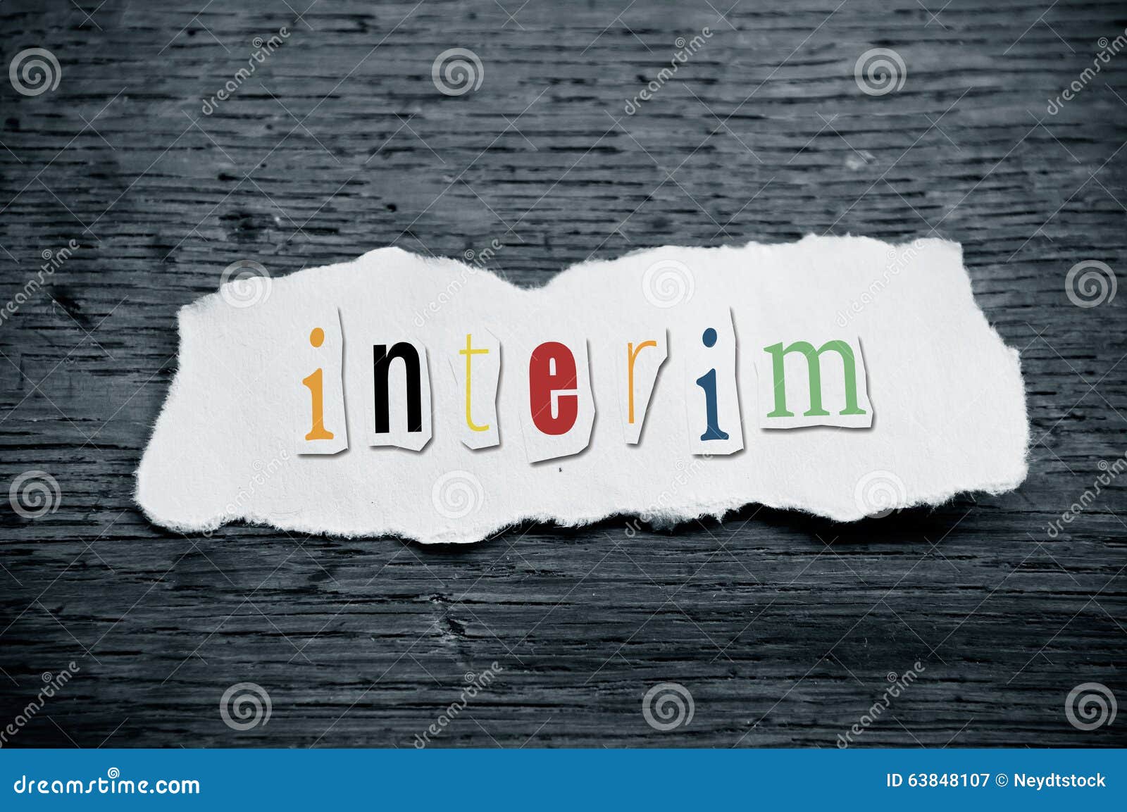 Concept Creative Message - Interim Stock Image - Image of creativity ...