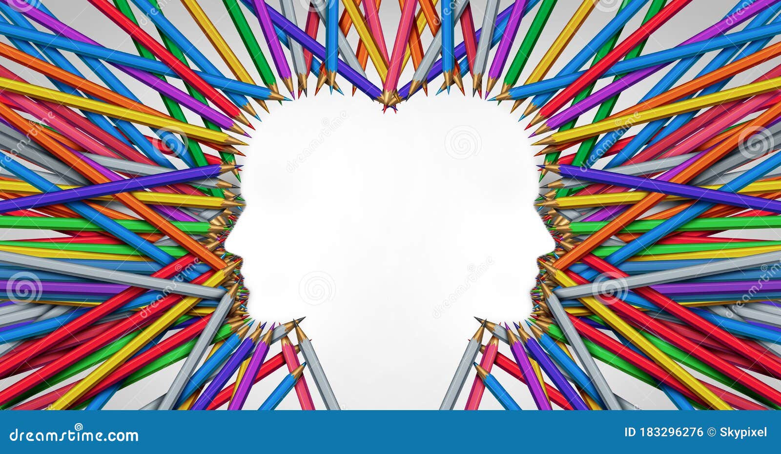 Concept of Creative Thinking Stock Illustration - Illustration of ...