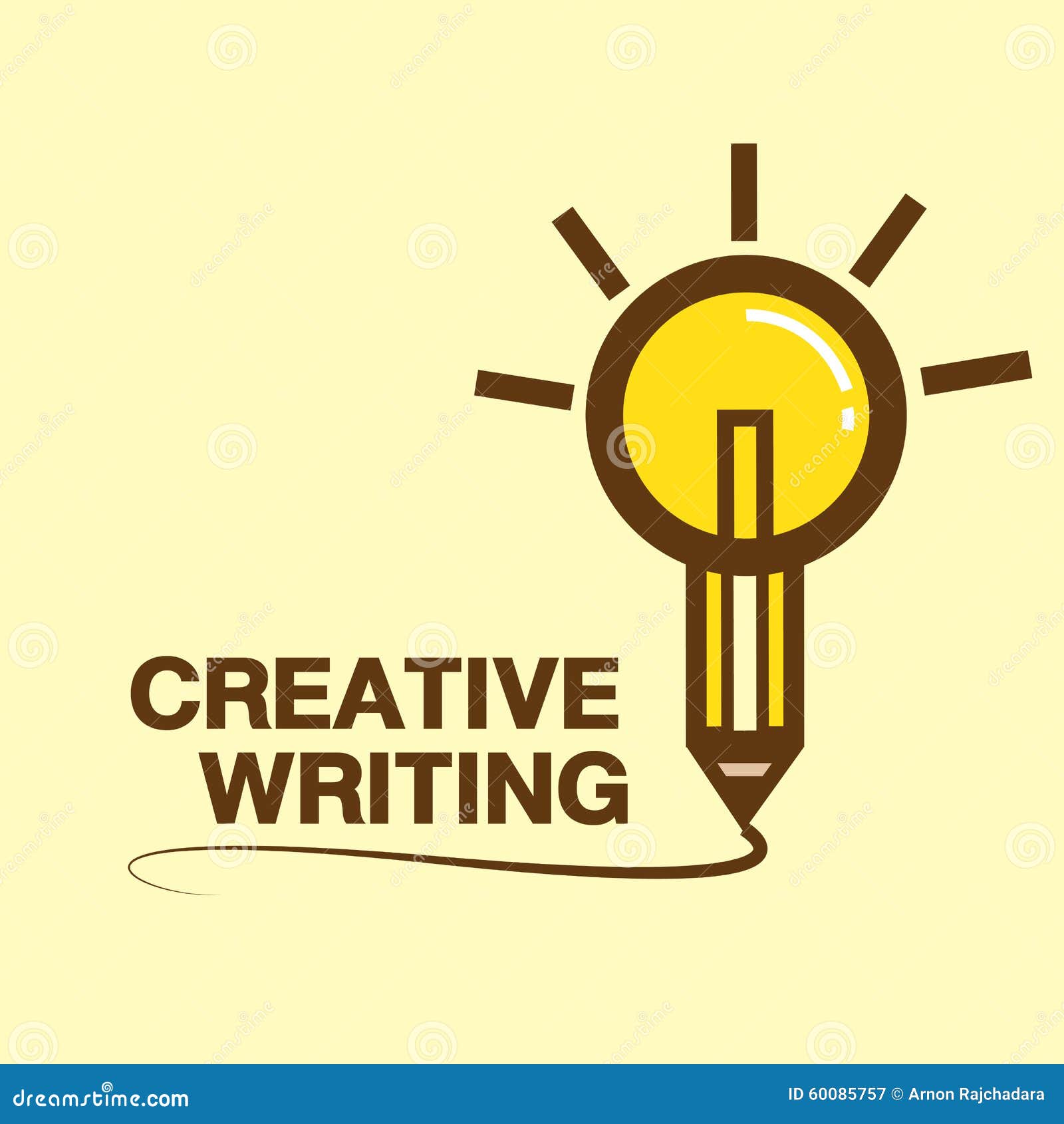 Concept of Creative Writing Workshop Stock Illustration - Illustration ...