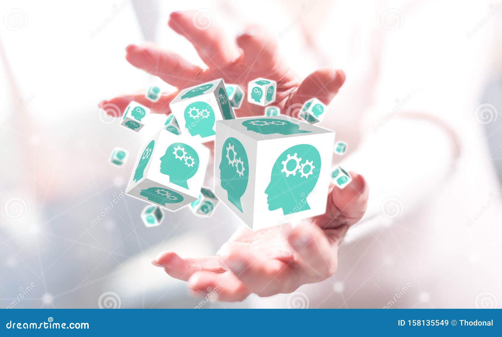 Concept of creativity stock image. Image of business - 158135549