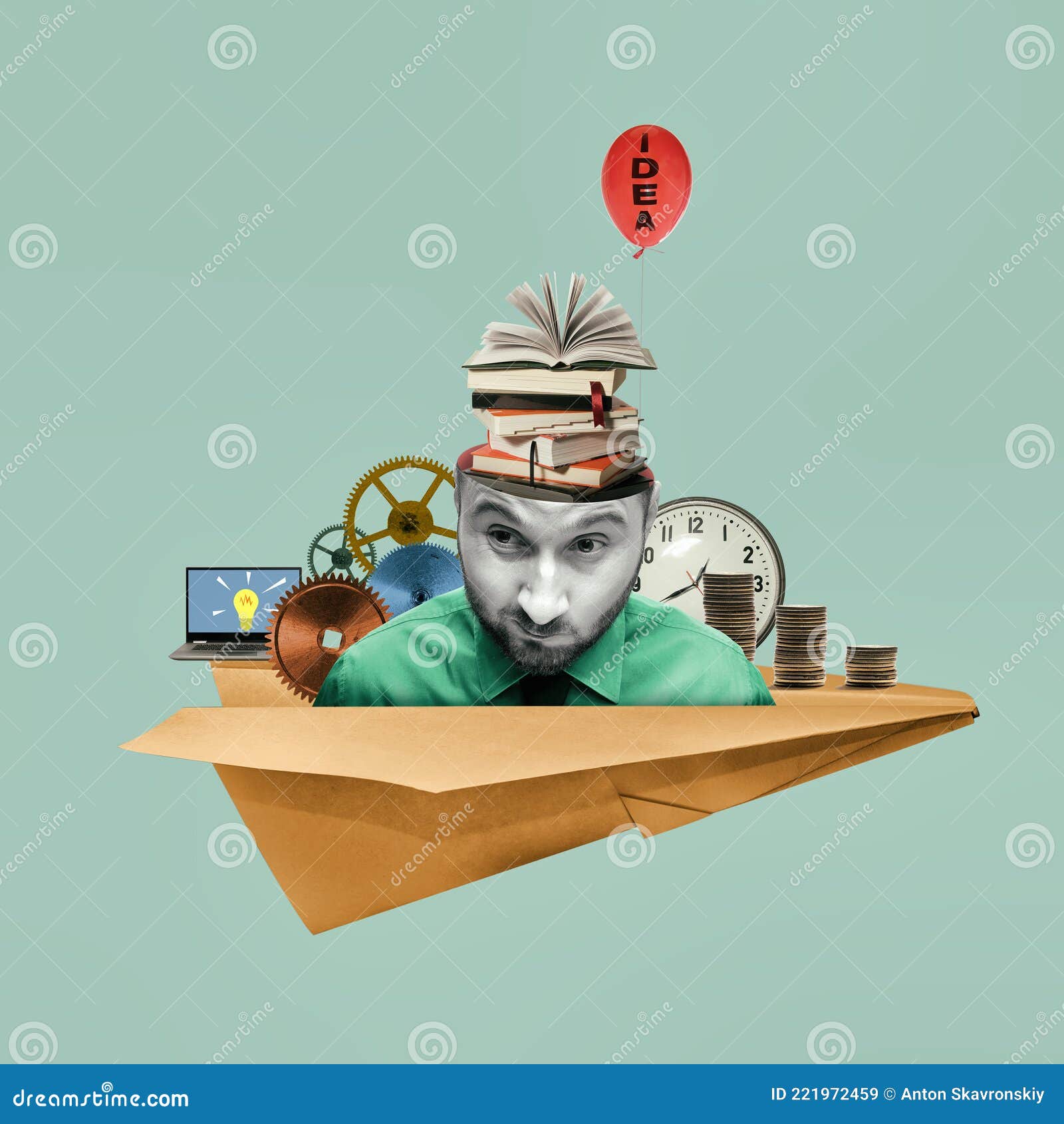 Concept of Creativity, Inspiration, Ideas. Stock Image - Image of ...