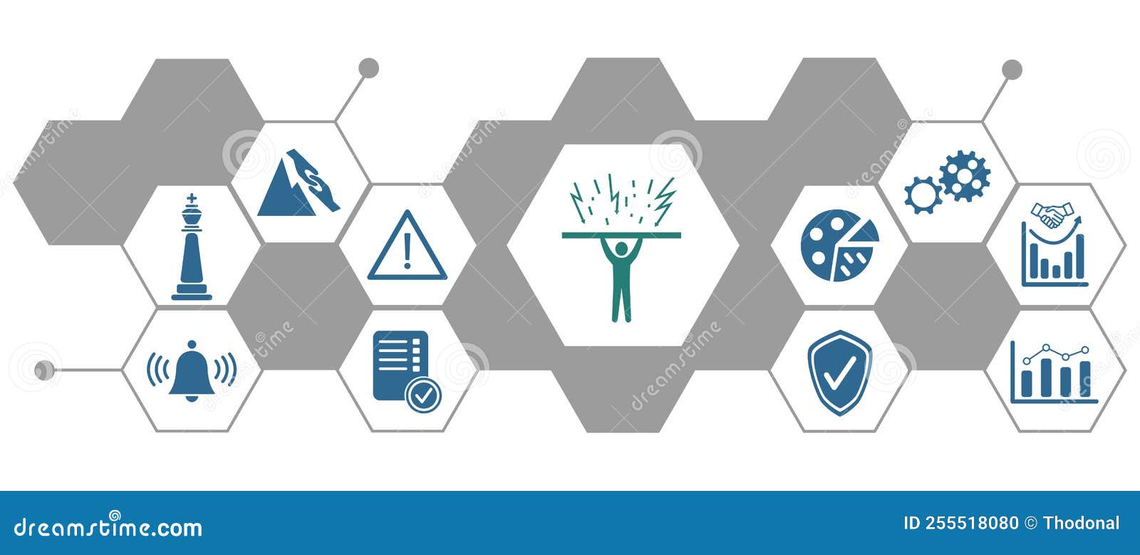 Concept of Crisis Management Stock Illustration - Illustration of ...