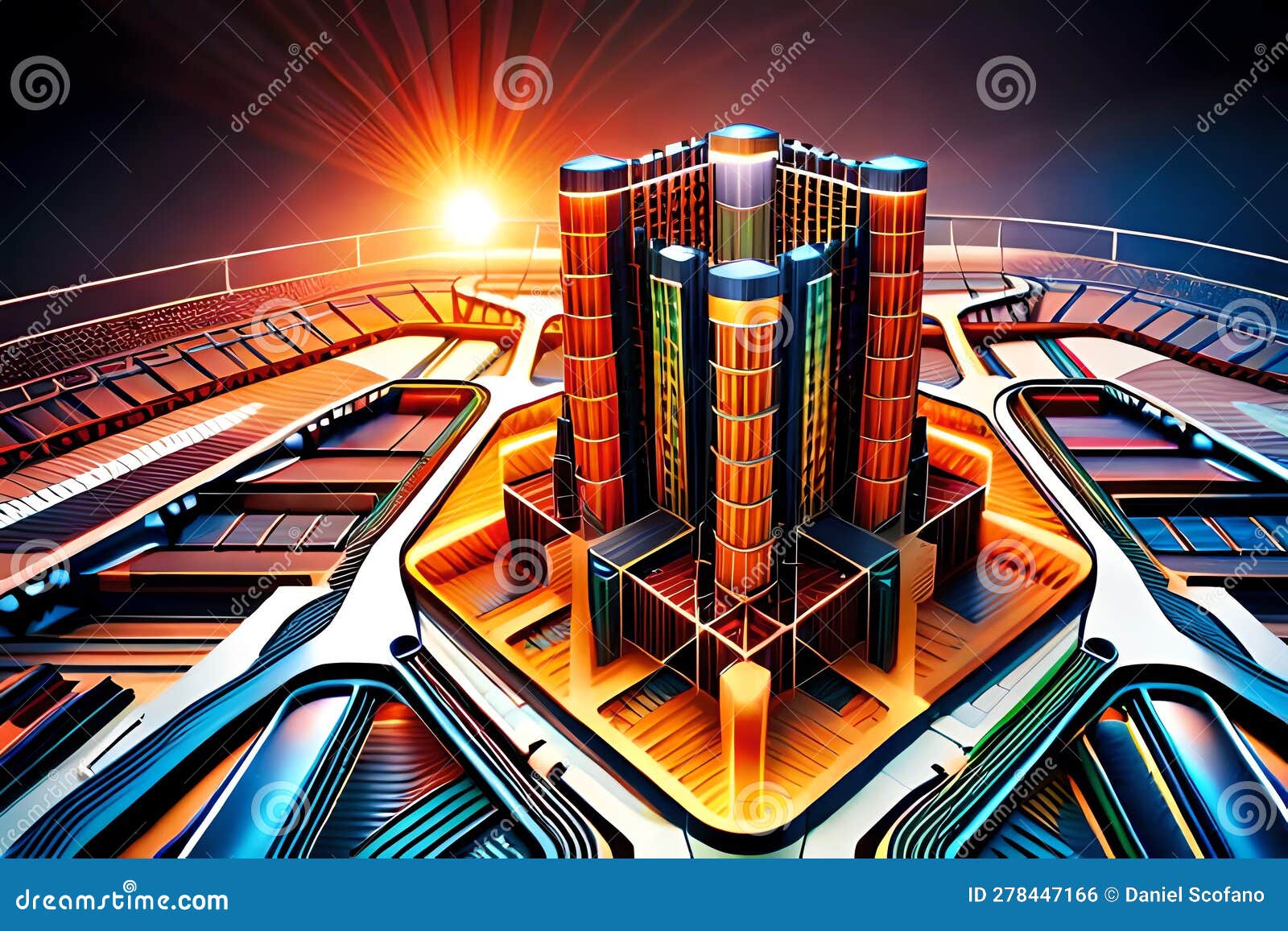 Crystal Lattice of a Solid, Physics and Chemistry. Scheme Abstract ...