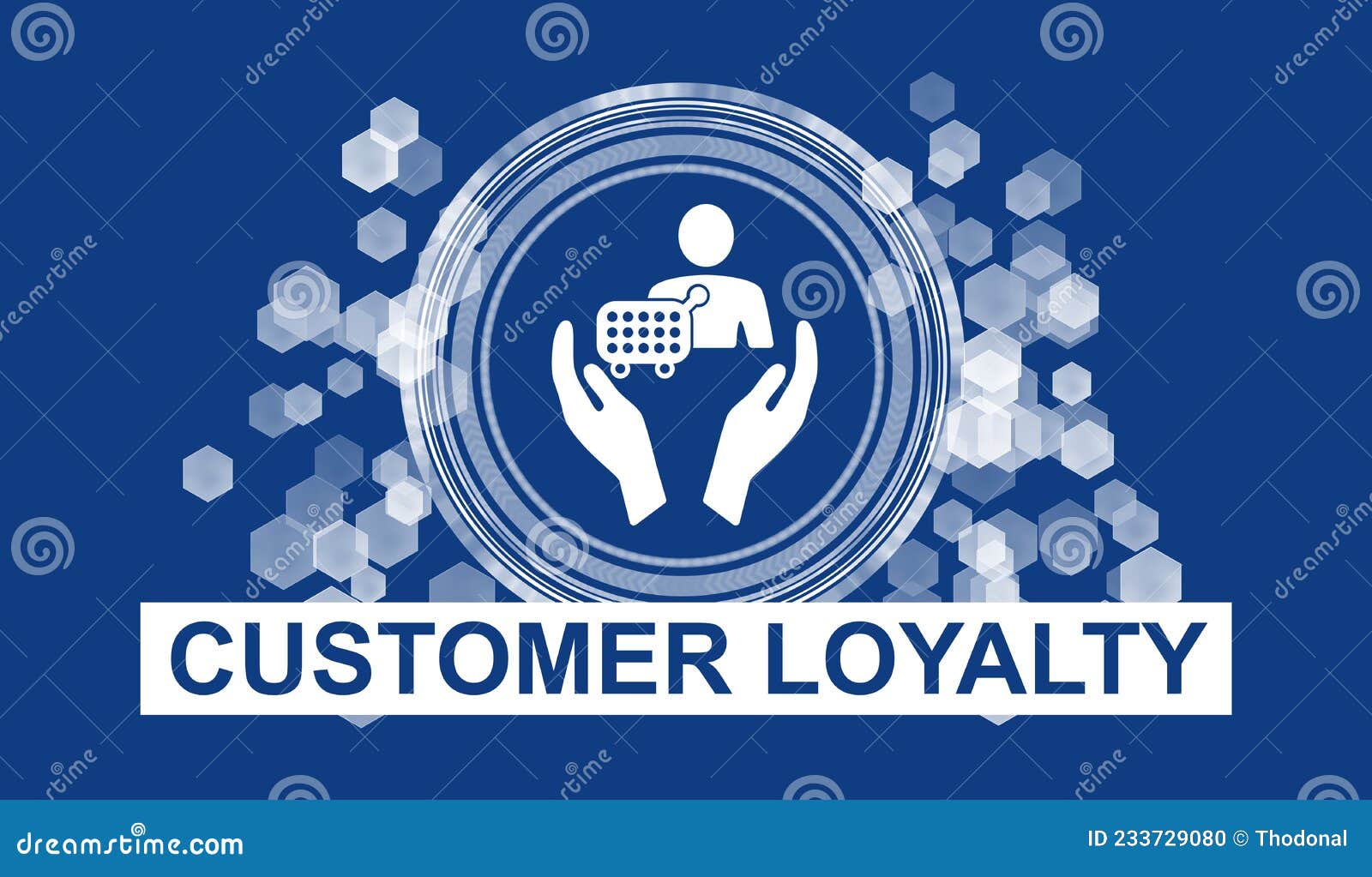 Concept of Customer Loyalty Stock Illustration - Illustration of ...