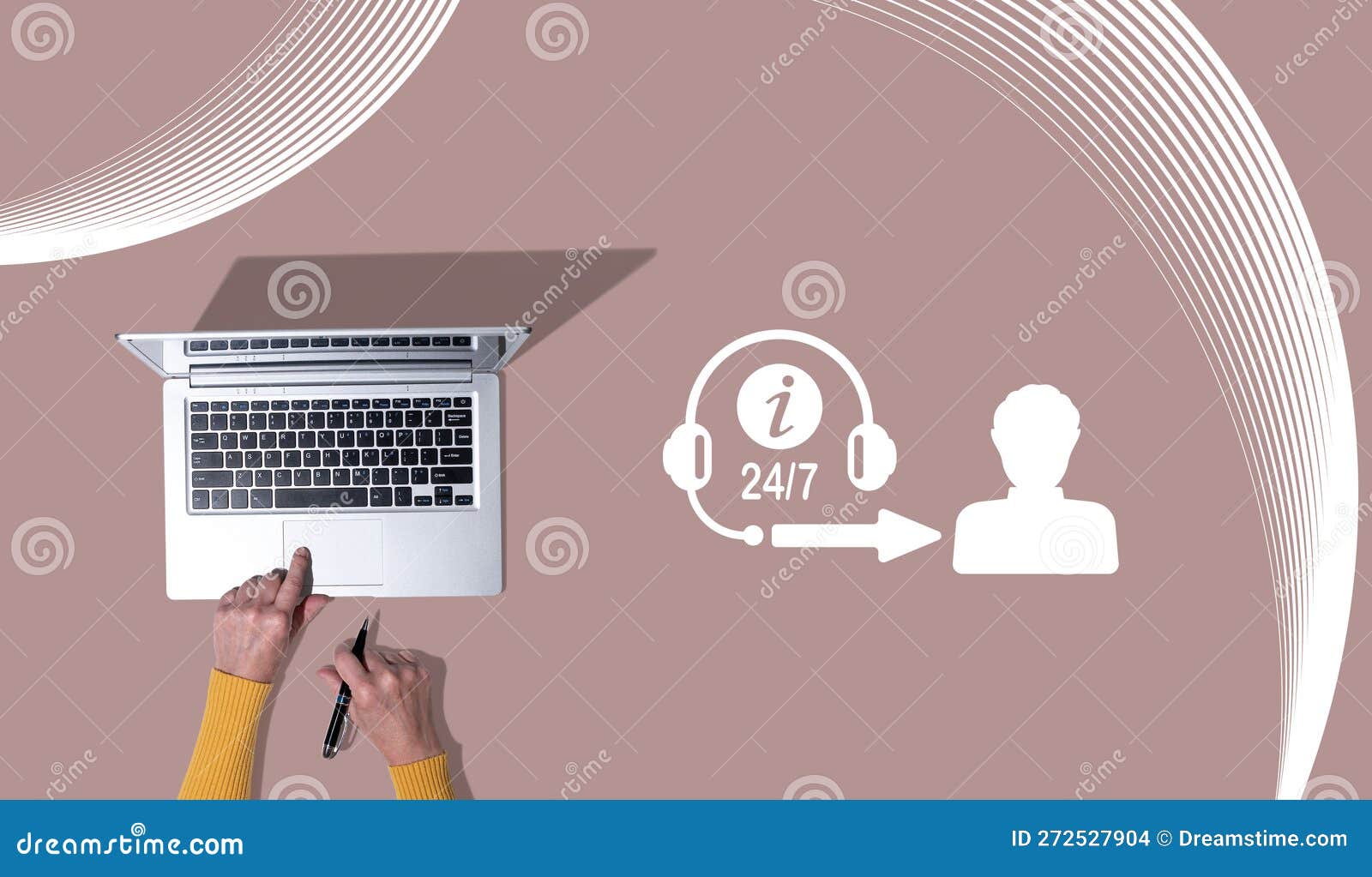 Concept of Customer Service Stock Photo - Image of symbol, call: 272527904