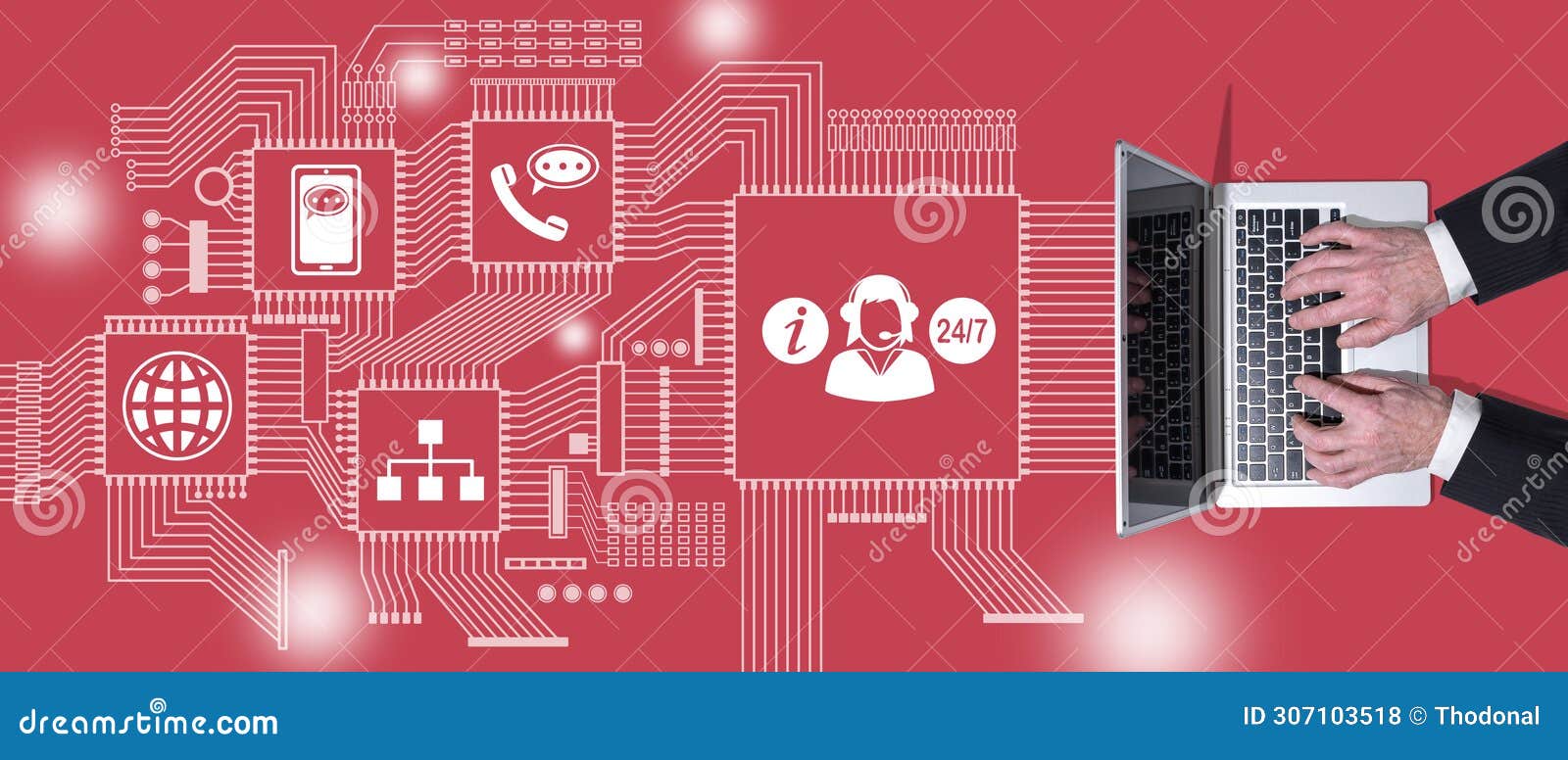 Concept of Customer Service Stock Photo - Image of client, customer ...