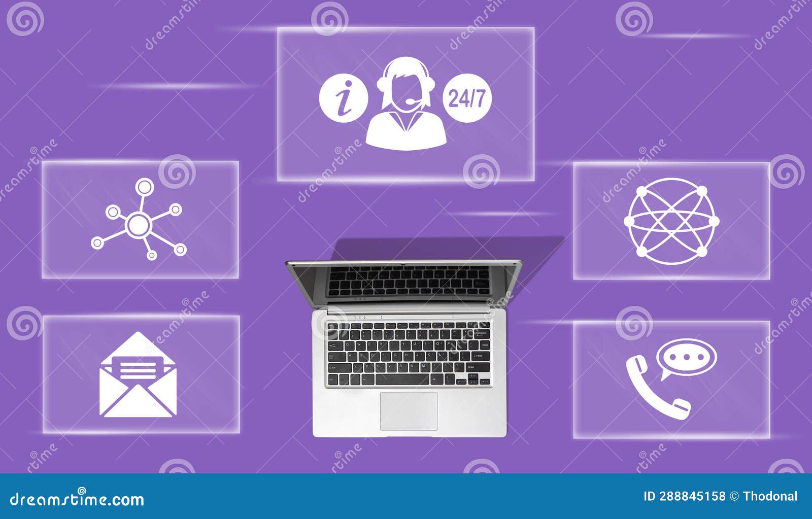 Concept of Customer Service Stock Photo - Image of technical, client ...