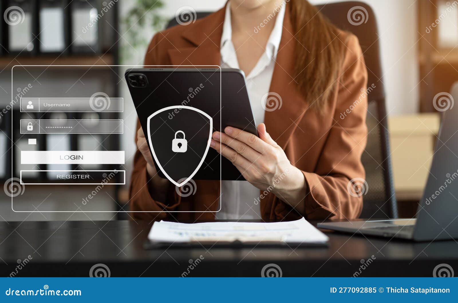 Concept Of Cyber Security Information Security And Encryption Secure Access To User S Personal