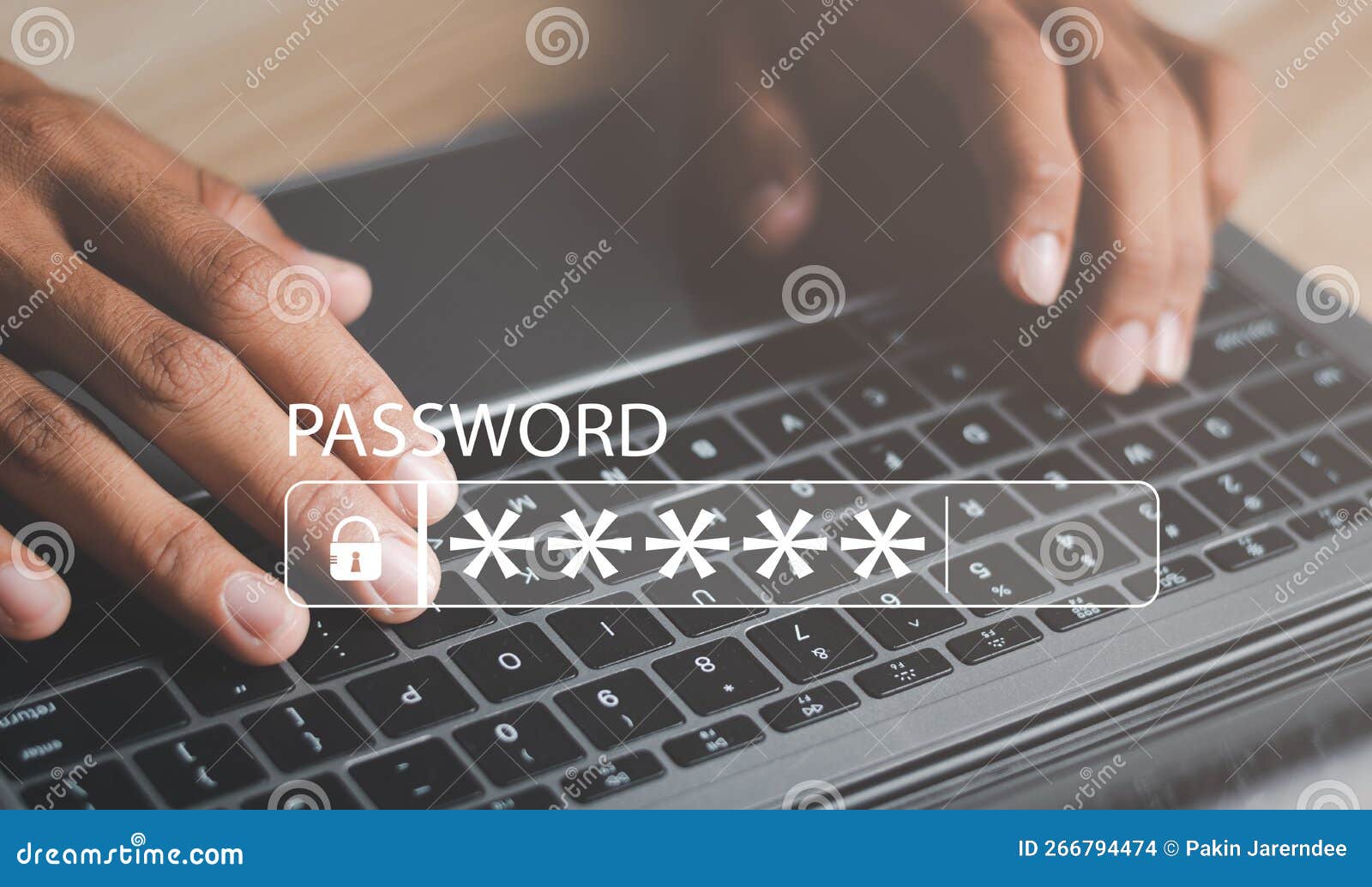 Concept of Cyber Security. Secure Access To User S Personal Information ...