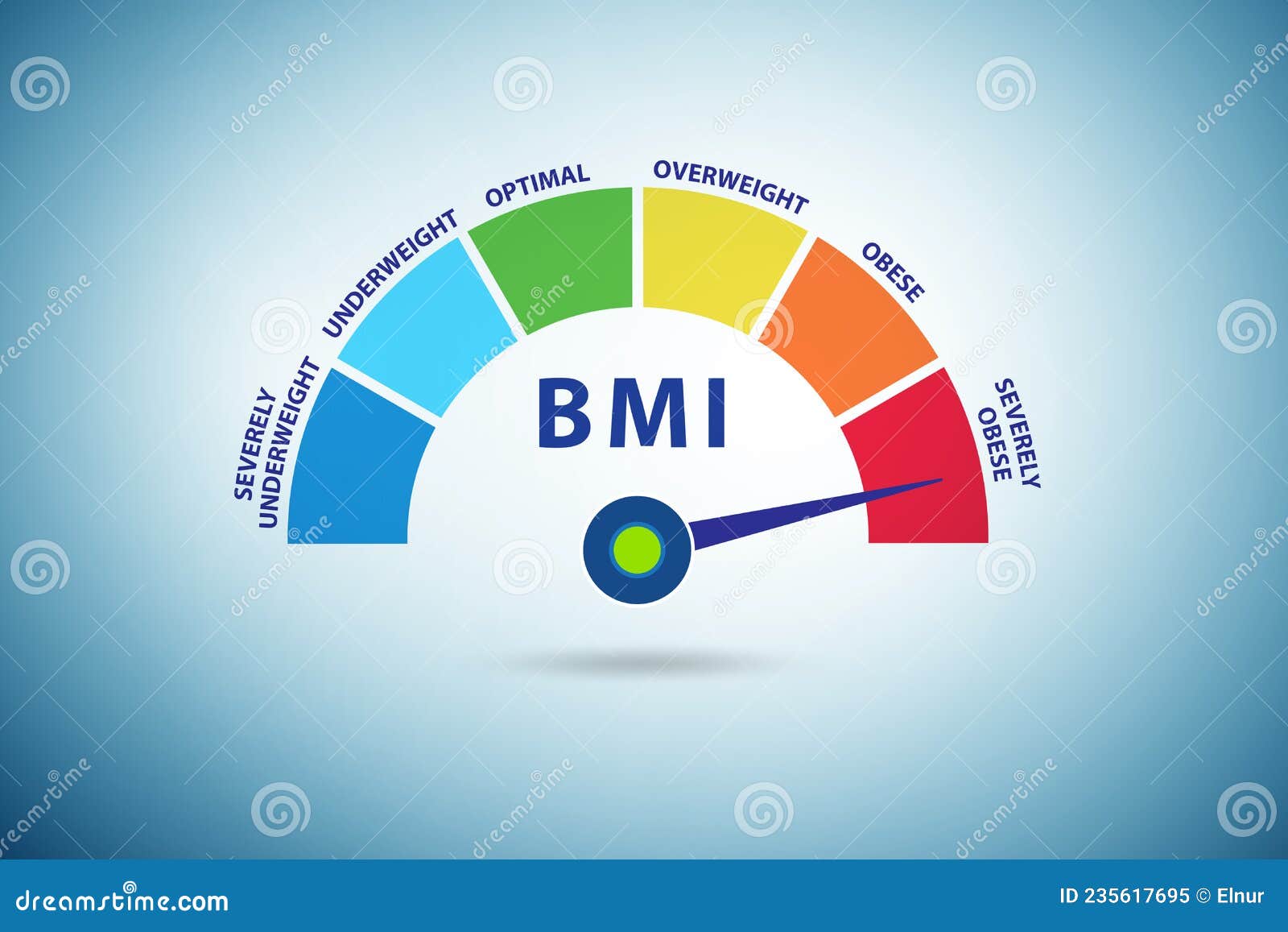 Concept D'indice De Masse Corporelle Bmi Illustration Stock ...