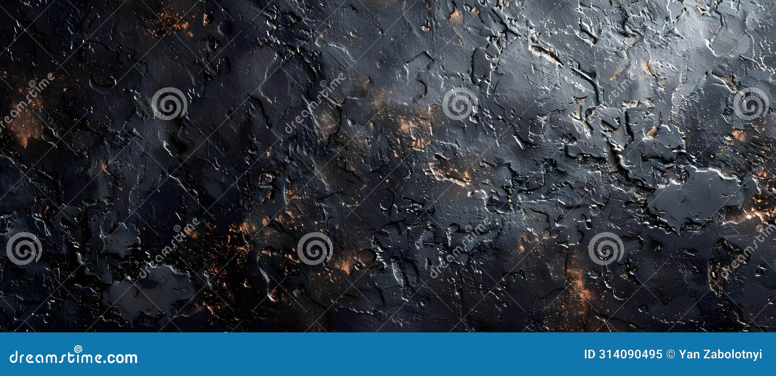 Abstract Dark Grunge Texture with Rust Elements. Concept Dark, Grunge ...