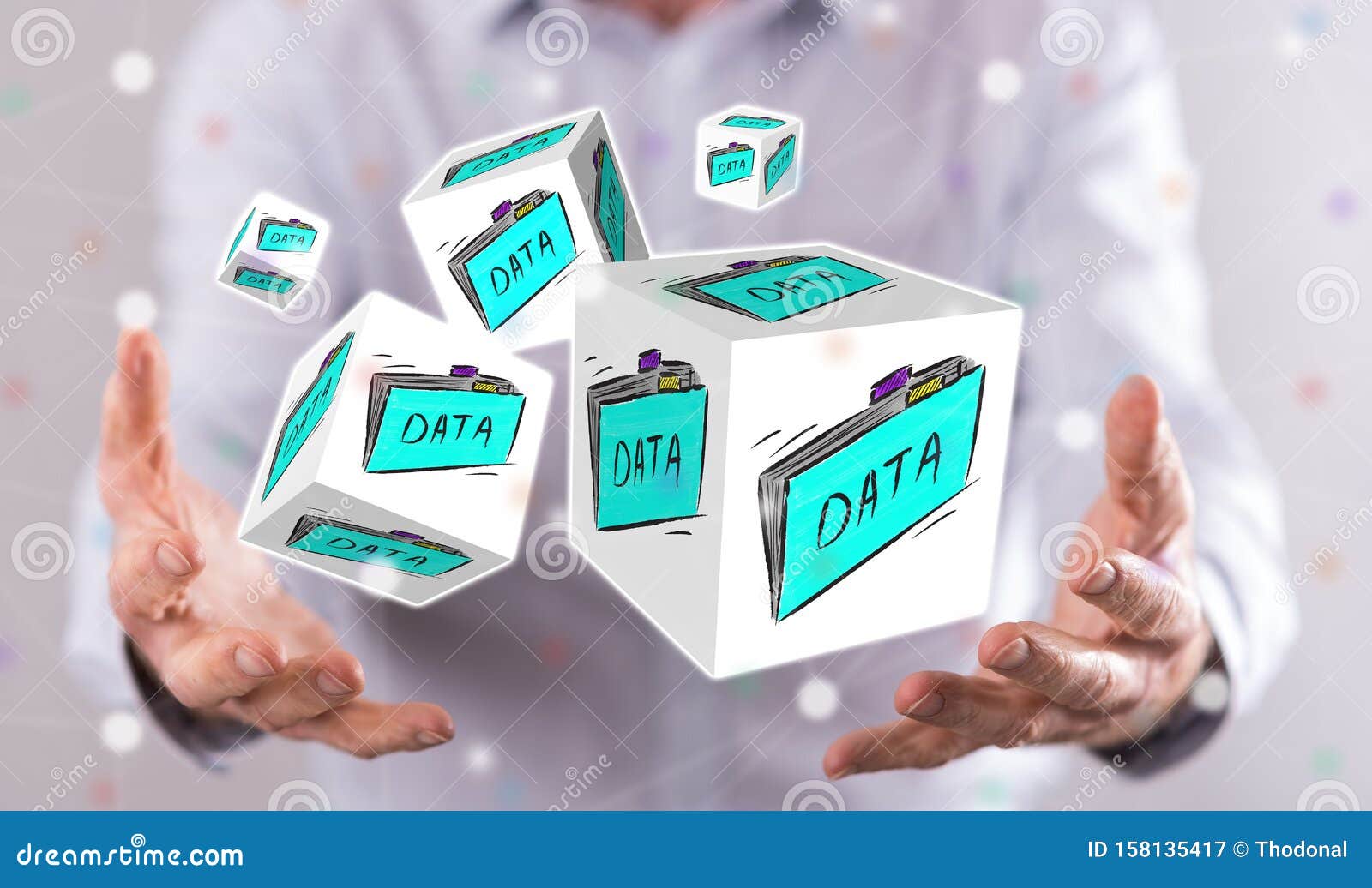 Concept of data stock image. Image of portfolio, paper - 158135417