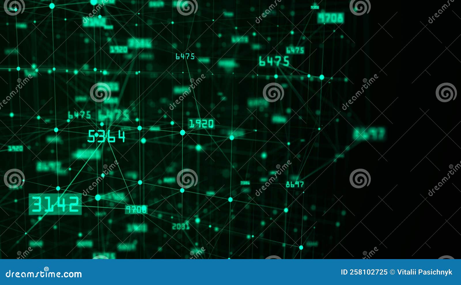 The Concept of Data Connection in the Blockchain Network. Digital ...