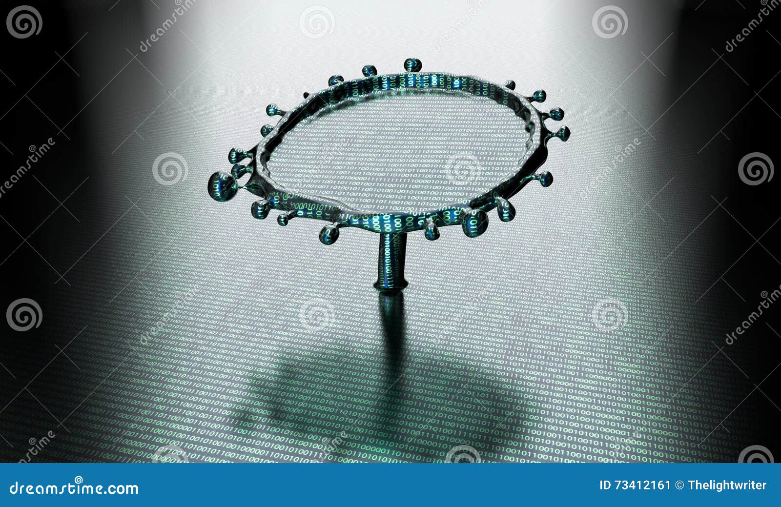 Concept of Data Pool an Ocean of Information Stock Illustration ...
