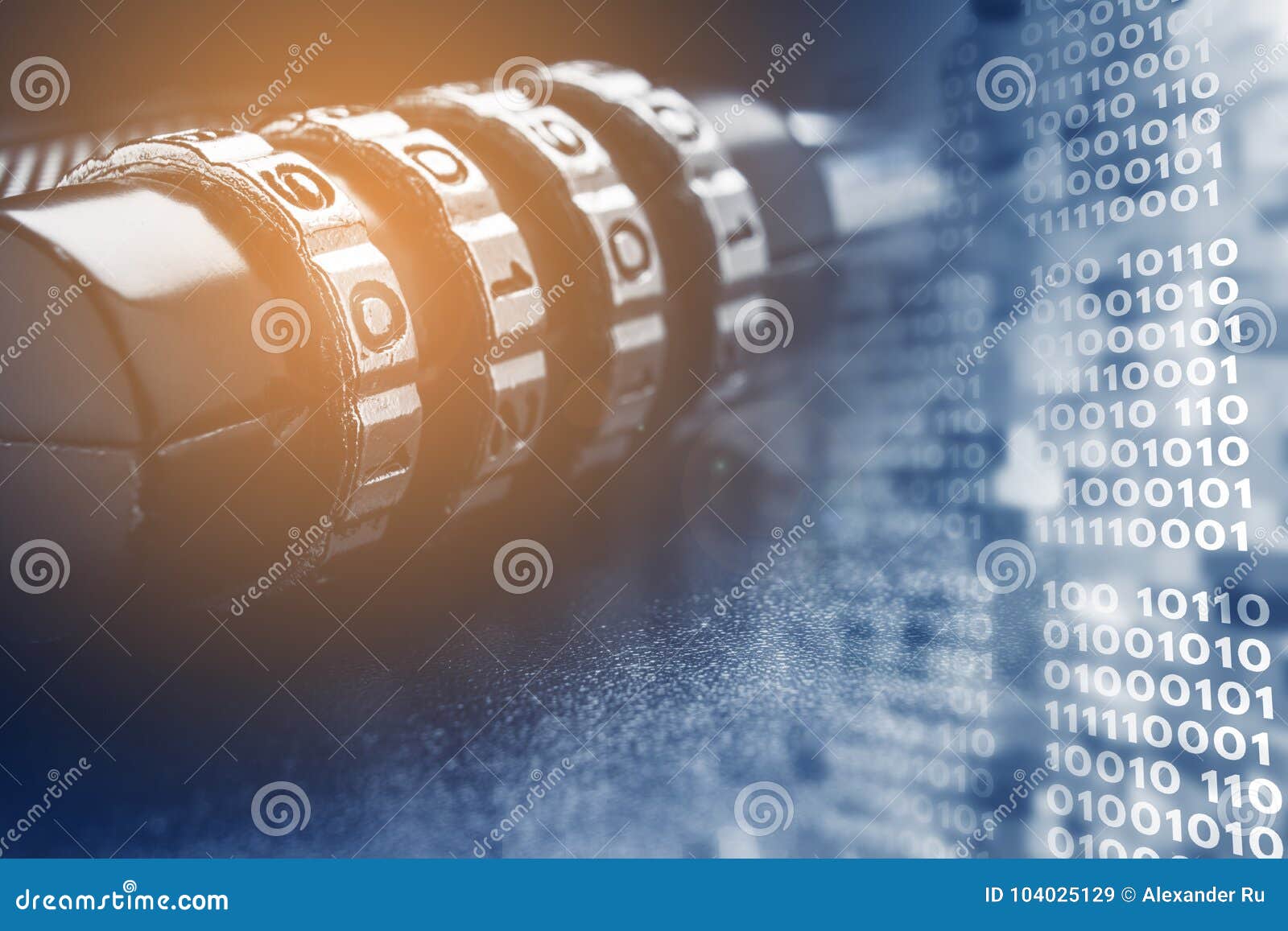 The Concept of Data Protection and Security in the Internet. Stock ...