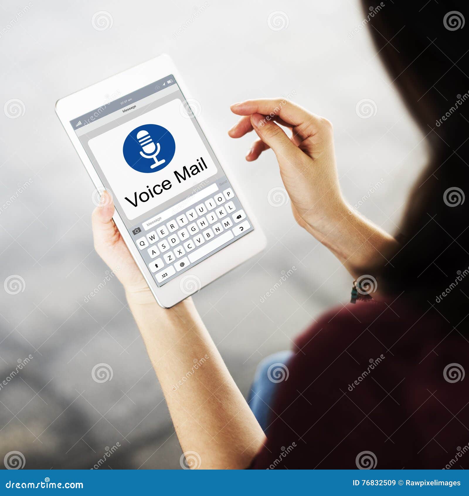 Concept De Communication D'avis De Message D'audio-messagerie Image ...