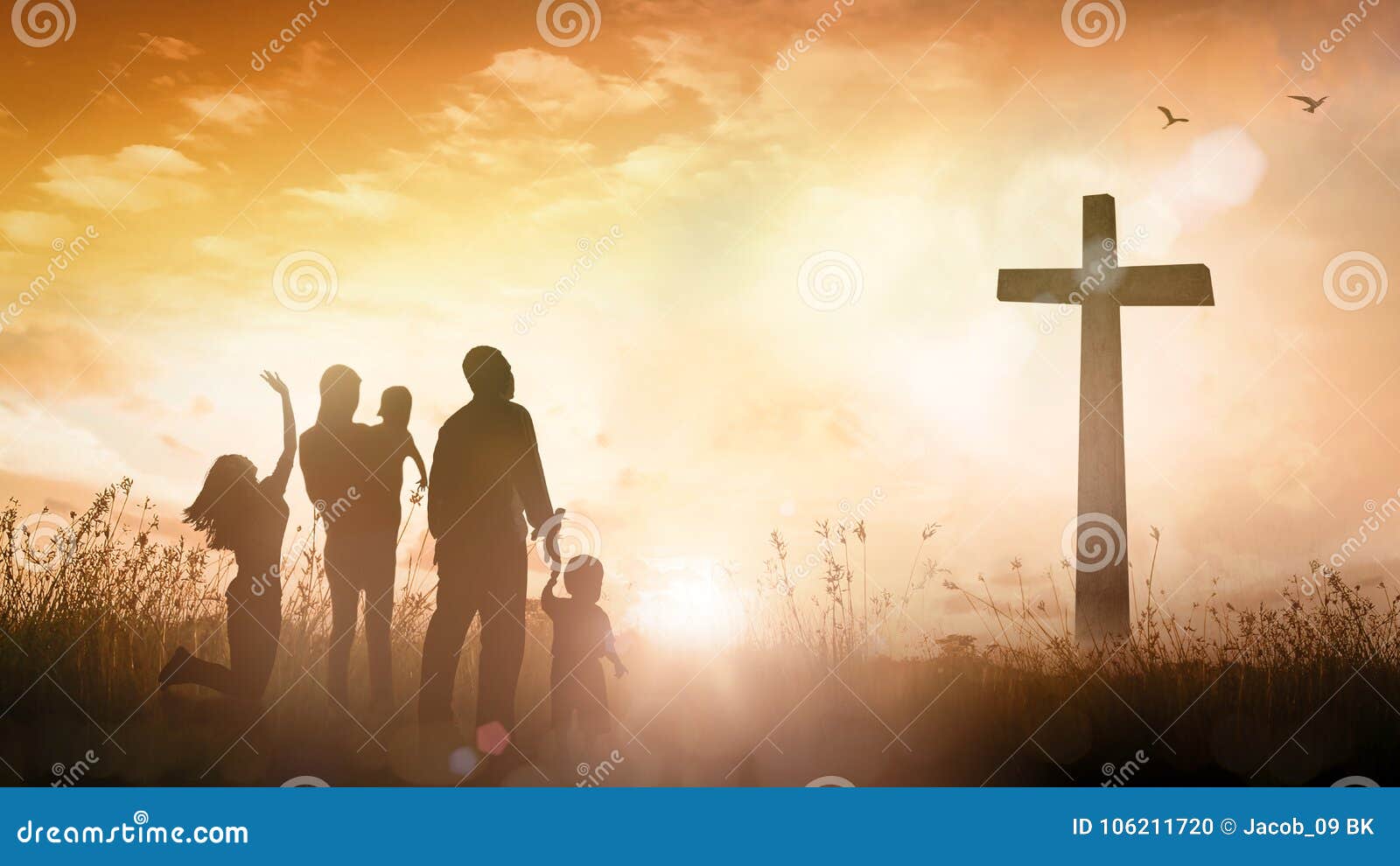 Concept De Culte De Famille Photo stock - Image du fidèle, concept ...