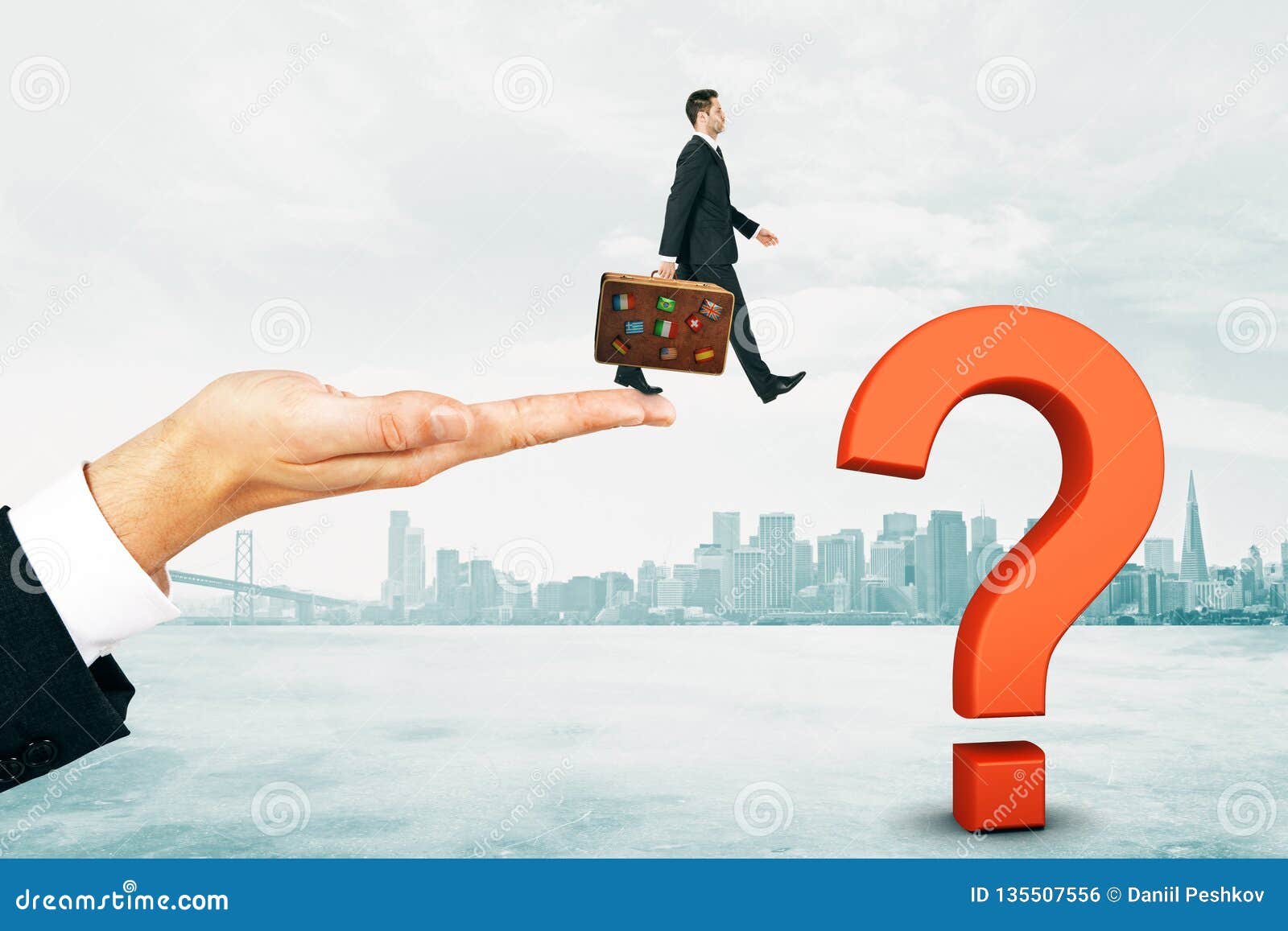 Concept De Doute Et De Confusion Photo stock - Image du illustration ...