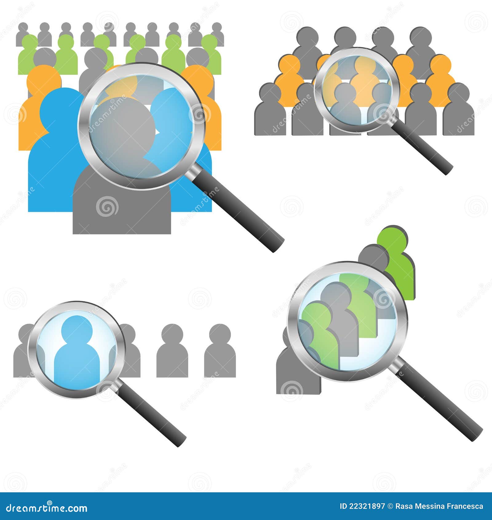 Concept De Gens De Trouvaille Illustration de Vecteur - Illustration du ...