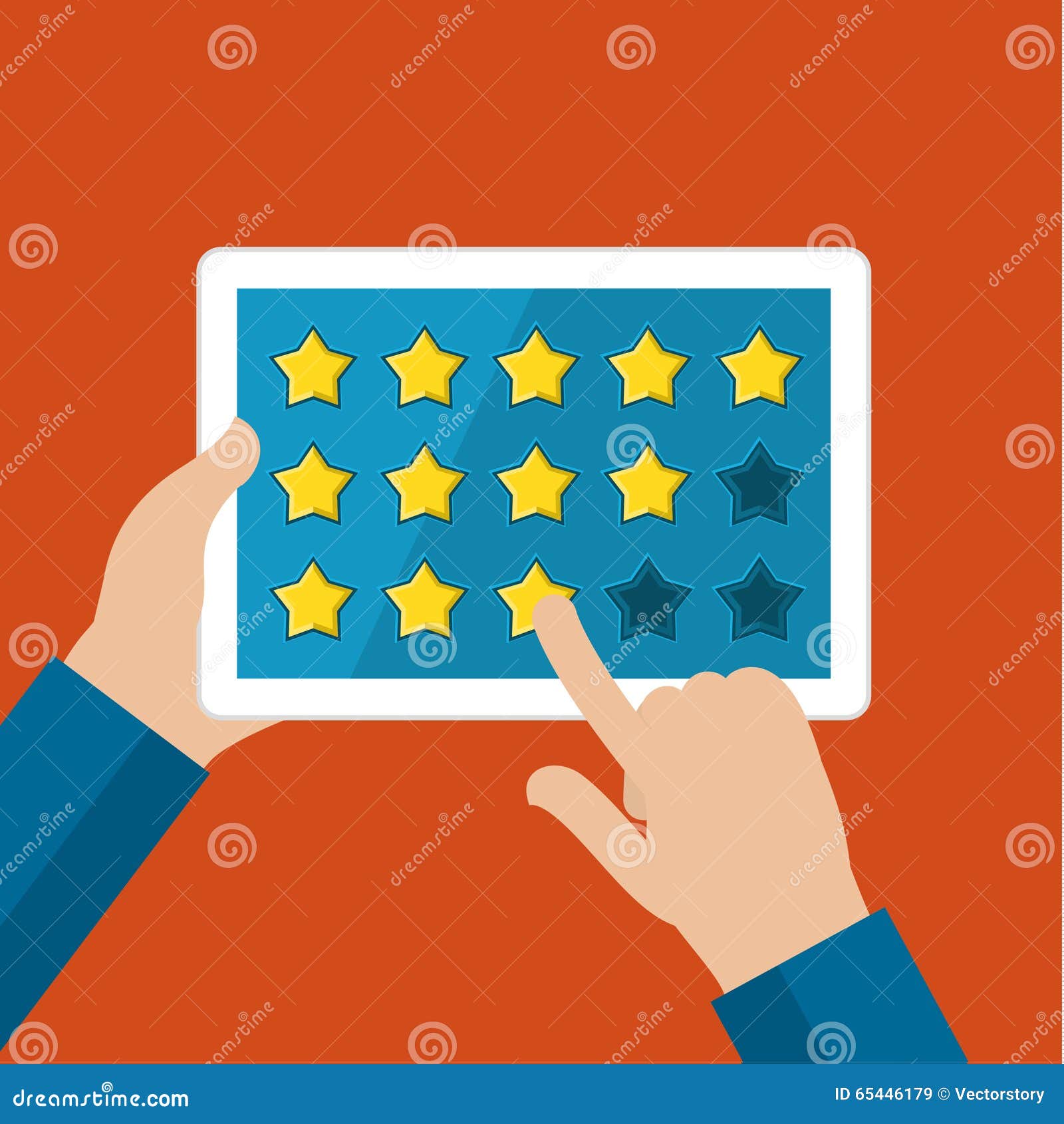 Concept de l'estimation illustration de vecteur. Illustration of ...