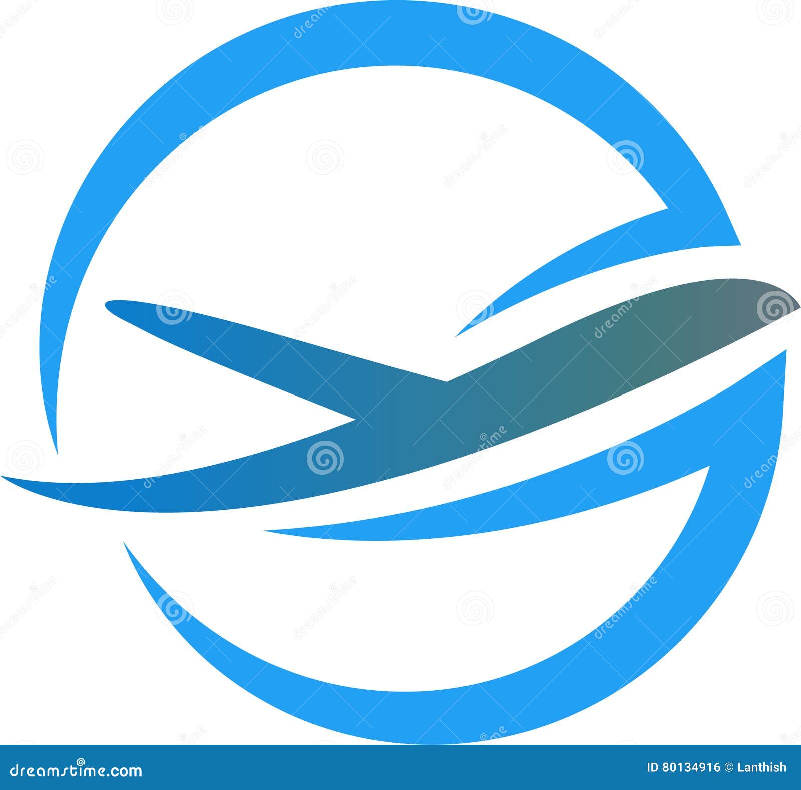 Concept de logo d'avion illustration de vecteur. Illustration du rapide ...