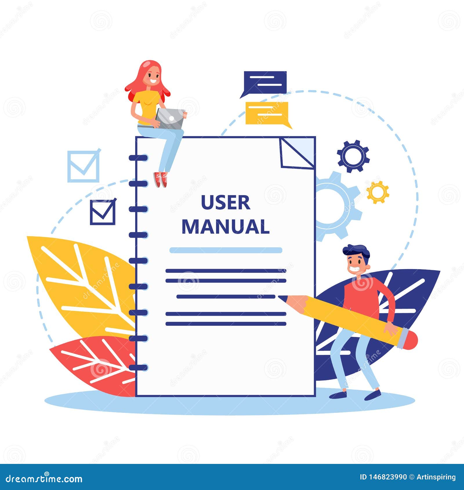 Concept De MANUEL D'UTILISATION Guide Ou Instruction Illustration de ... Concept De MANUEL D'UTILISATION Guide Ou Instruction Illustration de ...