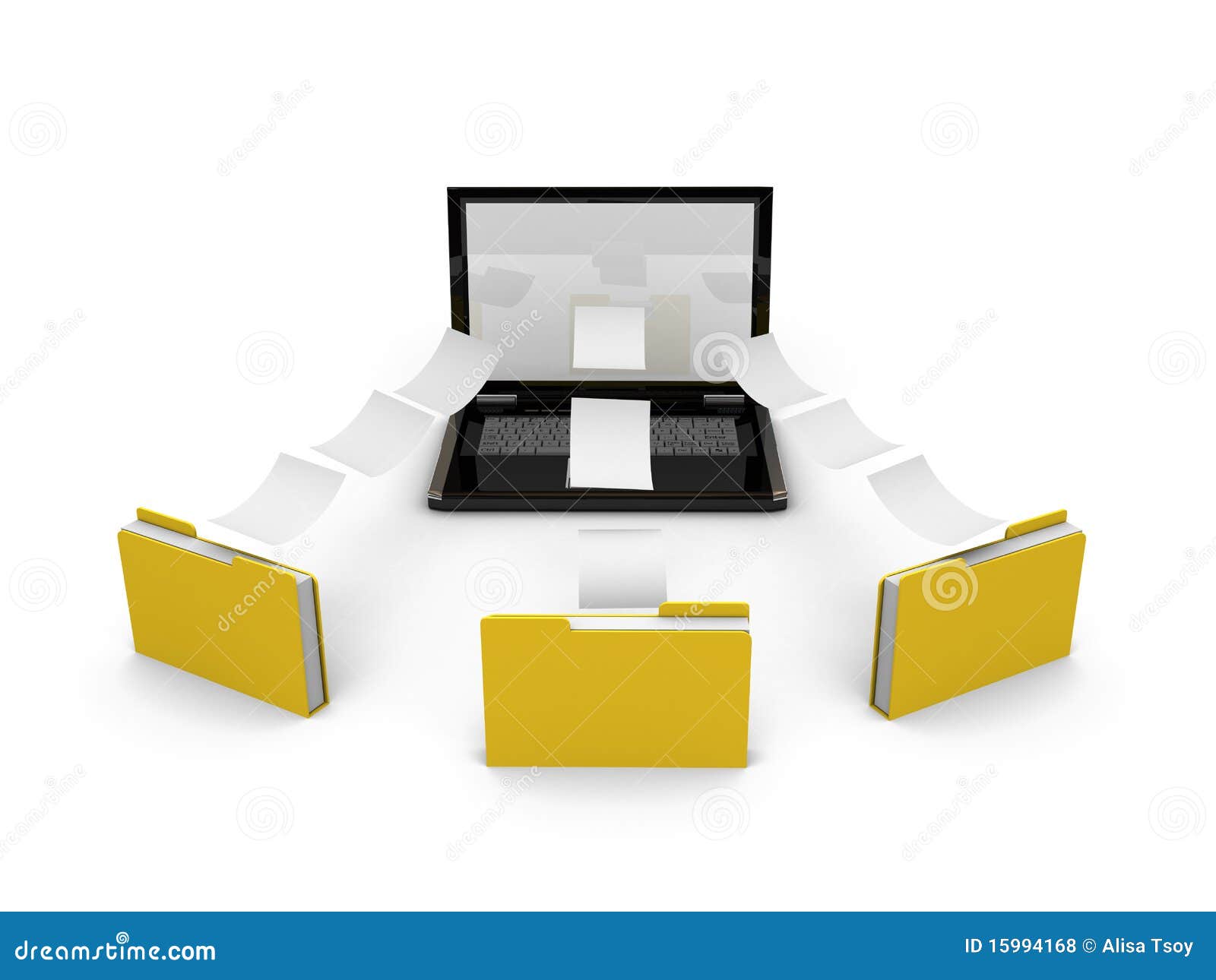 Concept De Partage D'informations Illustration Stock - Illustration du ...