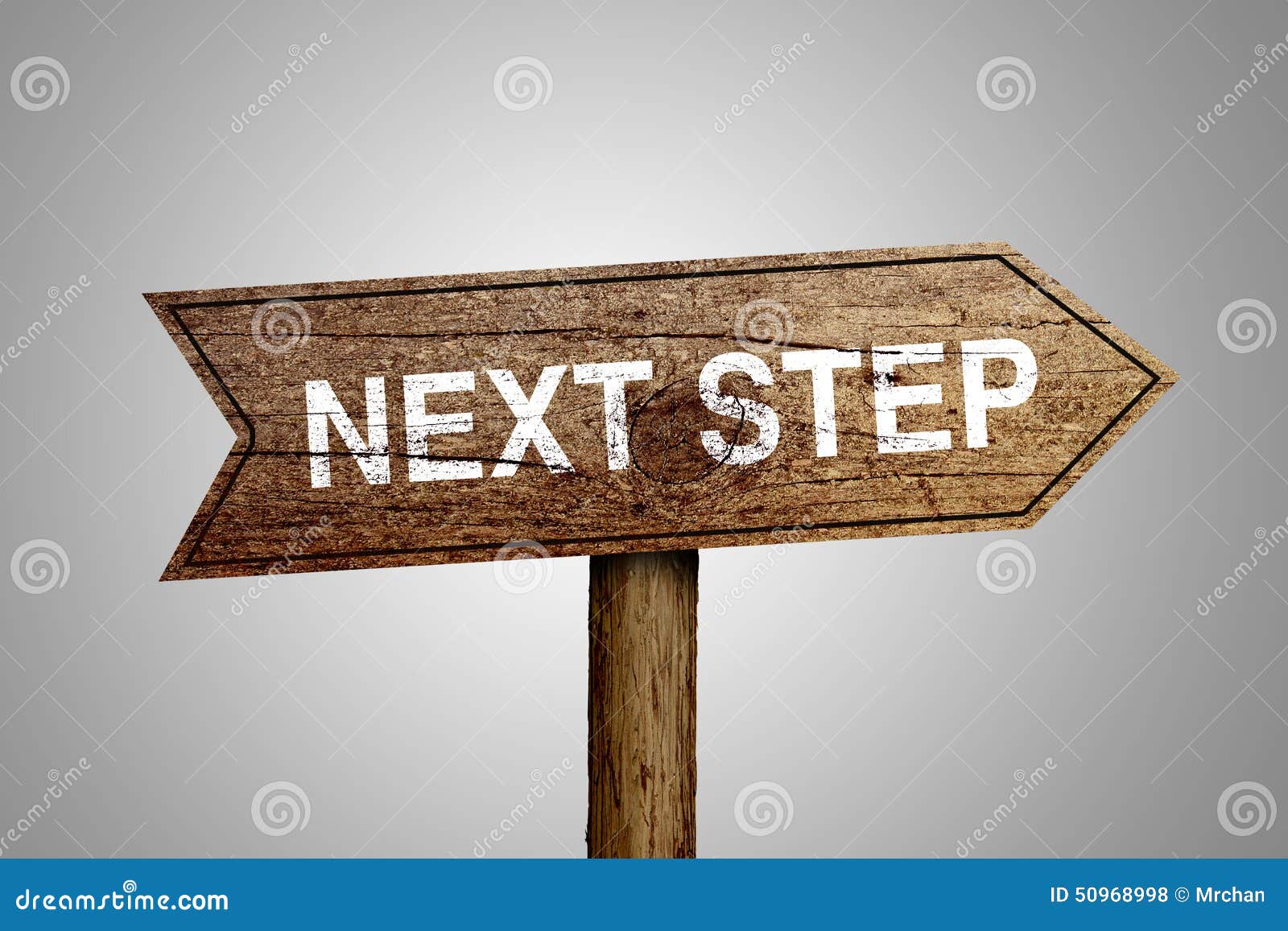 Concept de prochaine étape photo stock. Image du avant - 50968998