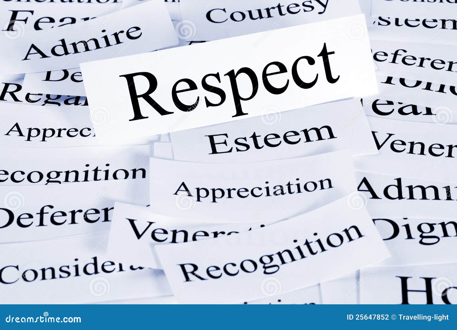 Concept de respect photo stock. Image du horizontal, admiration - 25647852