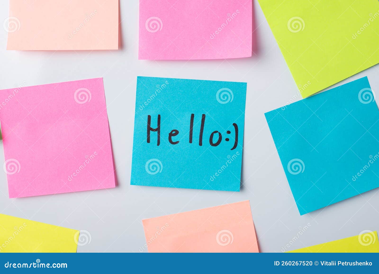 Concept de salutations photo stock. Image du salutation - 260267520