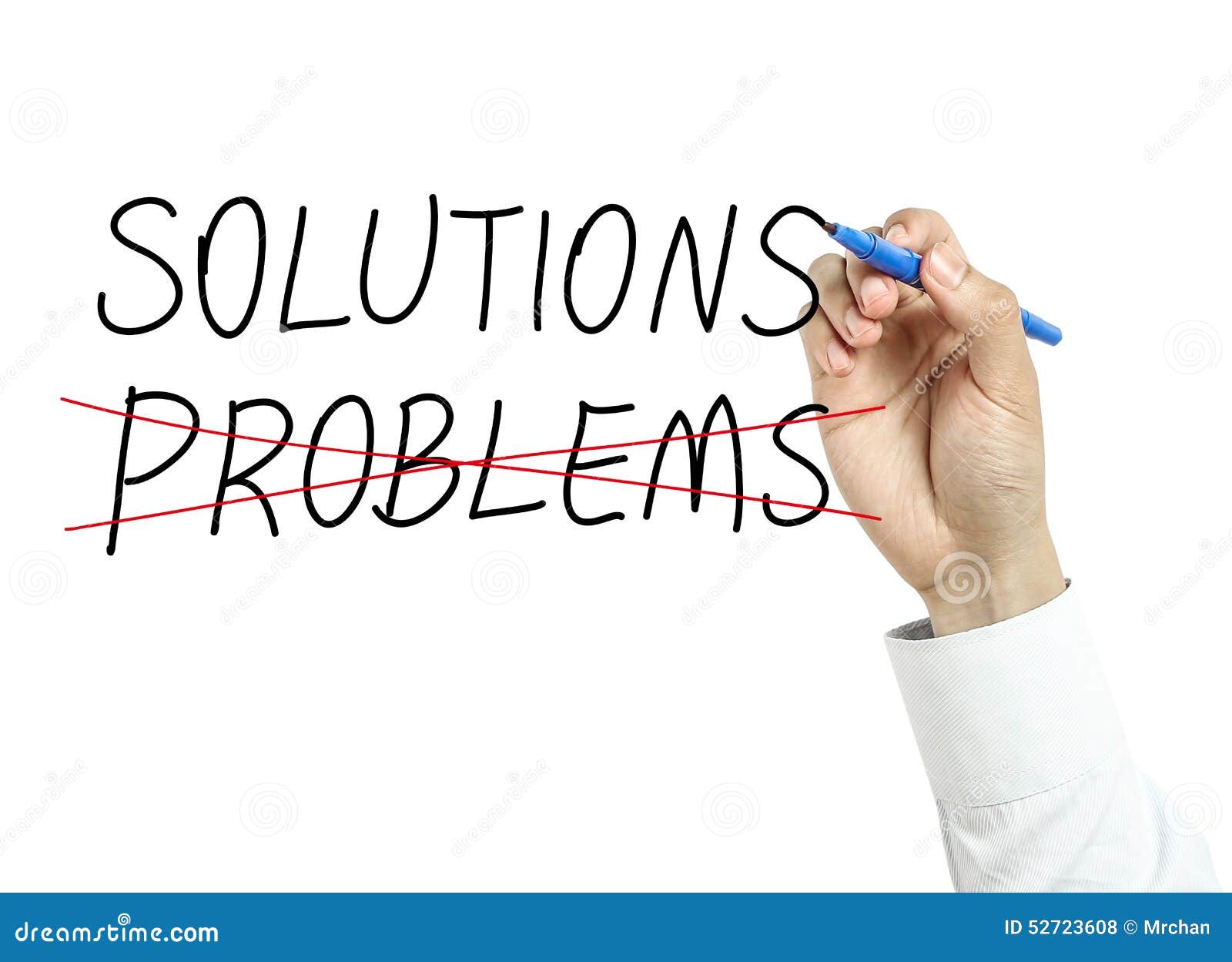 Concept De Solutions De Dessin D'homme D'affaires Photo stock - Image ...