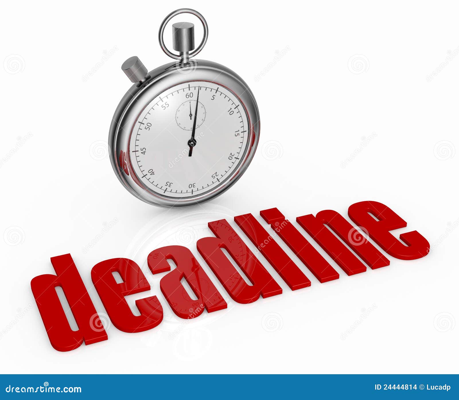 Concept of deadline stock illustration. Illustration of minute - 24444814