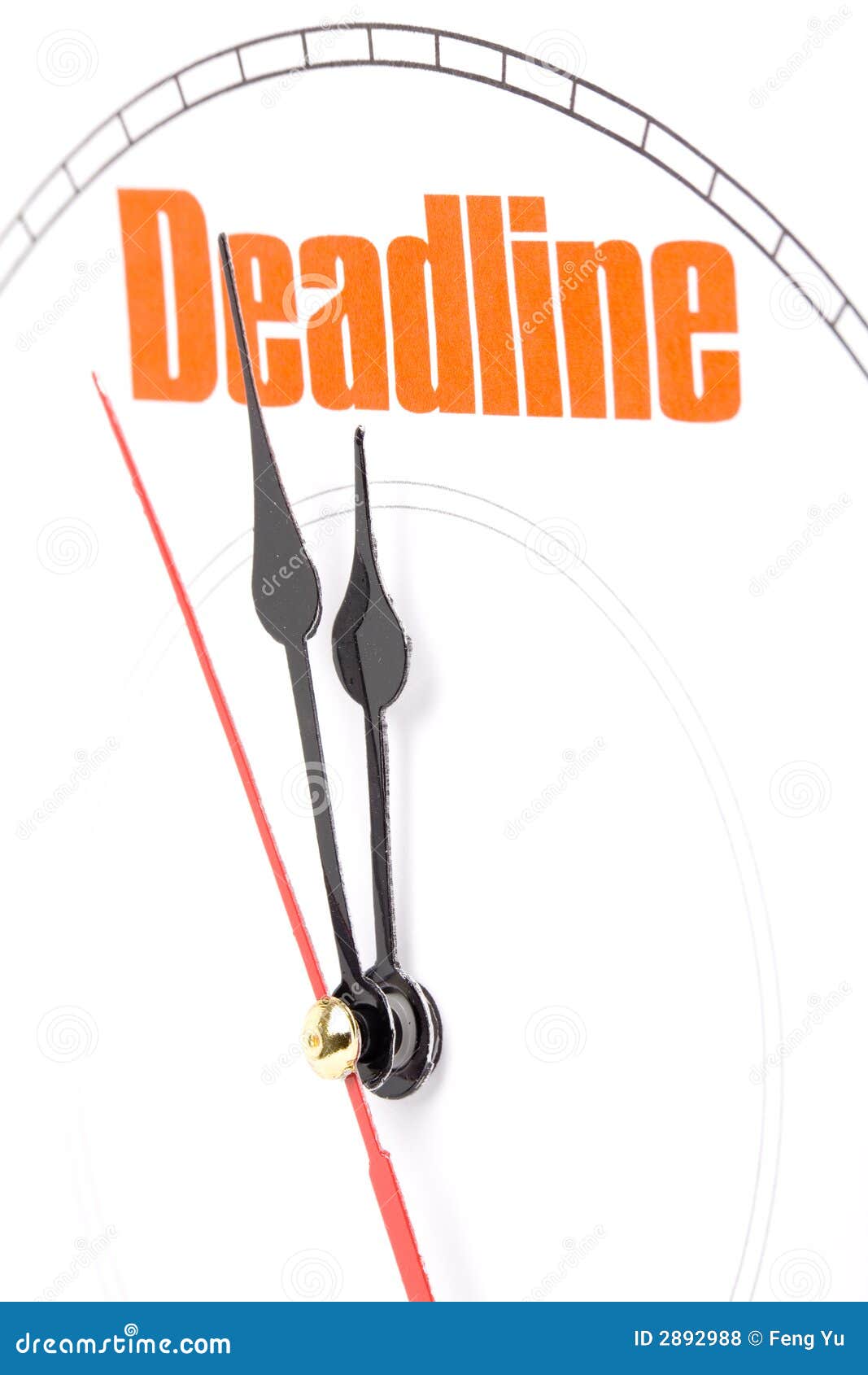 Concept of deadline stock photo. Image of finishing, time - 2892988