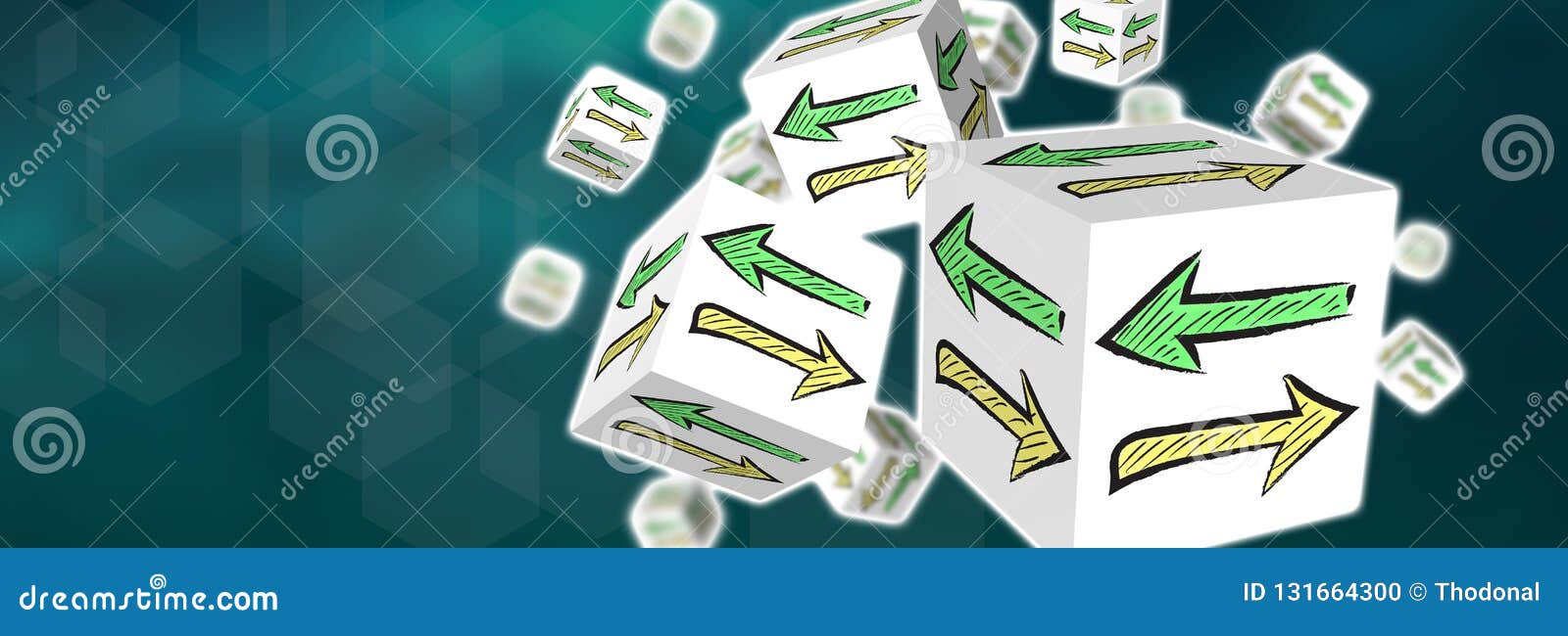 Concept of decision stock illustration. Illustration of concept - 131664300