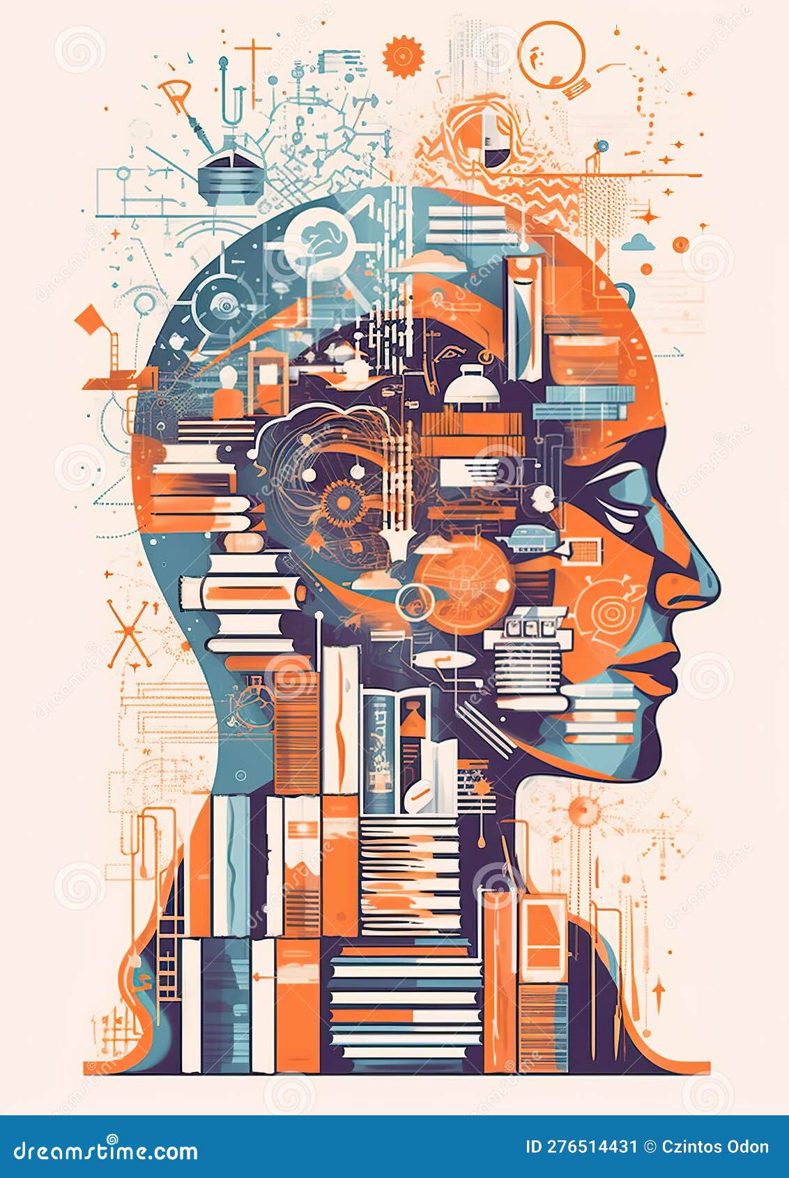 Concept Depicting the Path To Knowledge. Acquiring Knowledge for ...