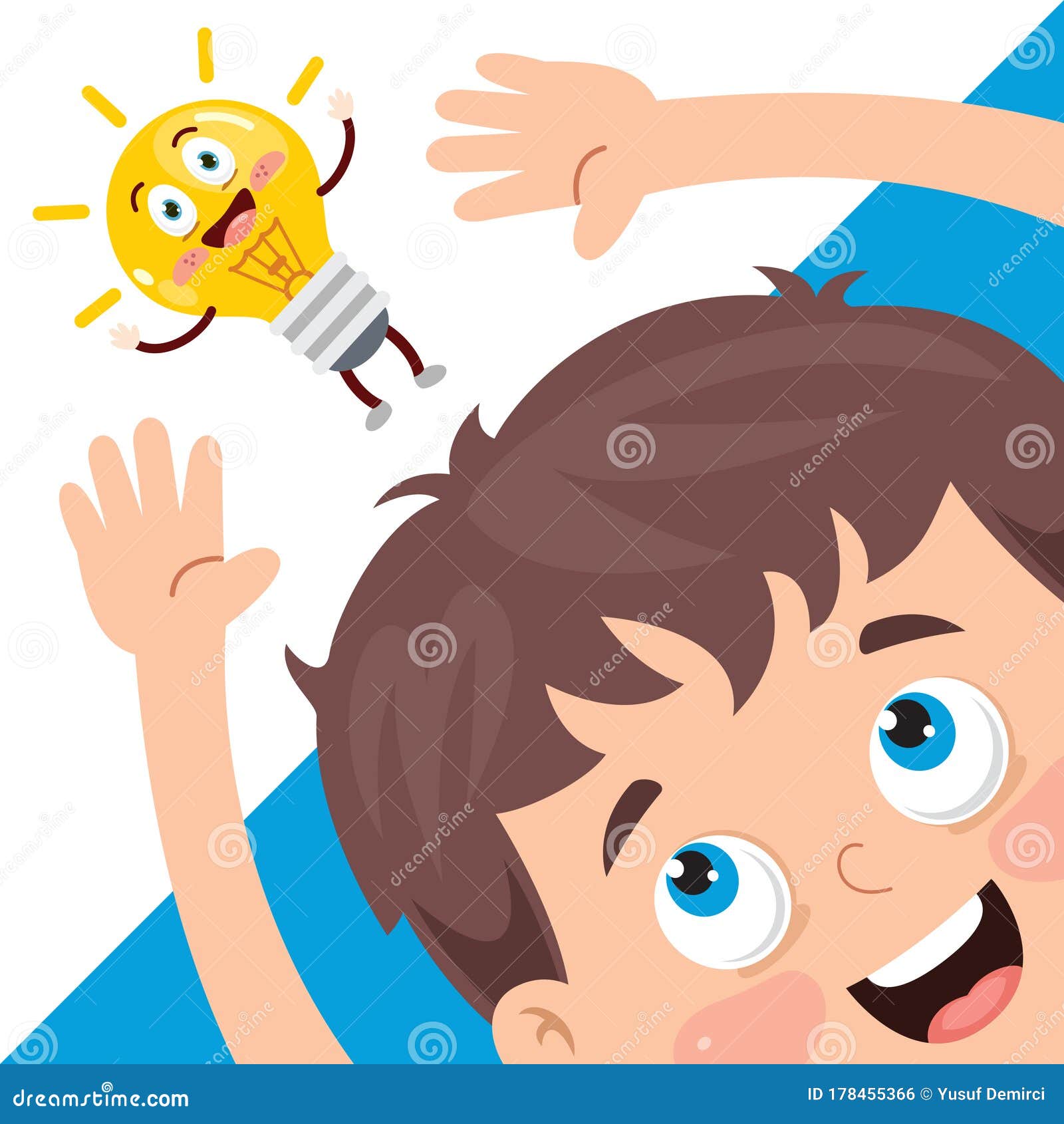 Concept Design for Creative Thinking Stock Vector - Illustration of ...