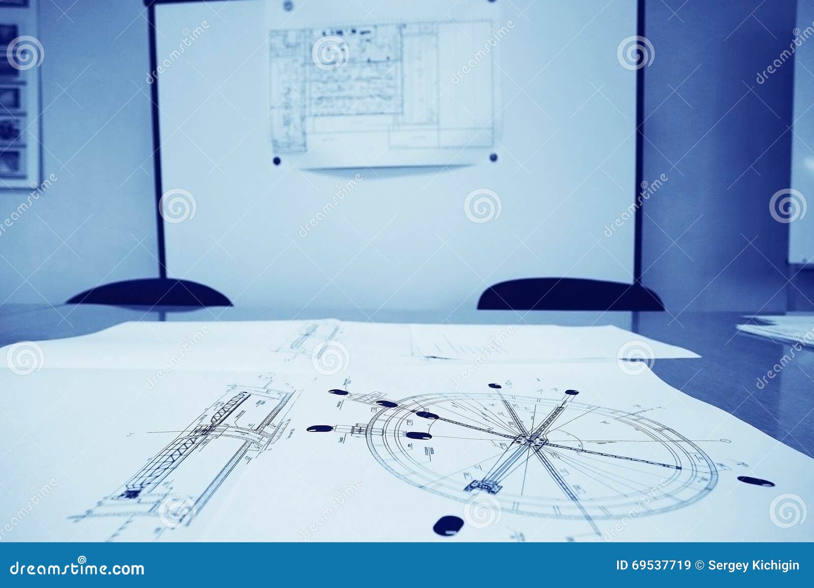 Concept Designer Drawing Engineer Stock Image - Image of interior ...