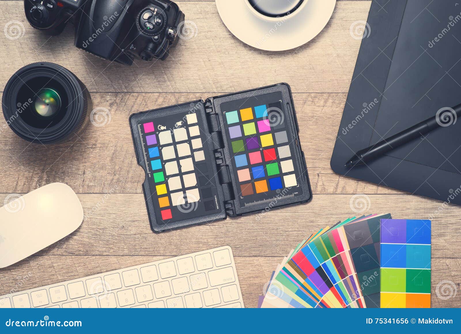 Concept of Designer Work Station Stock Photo - Image of work, lifestyle ...