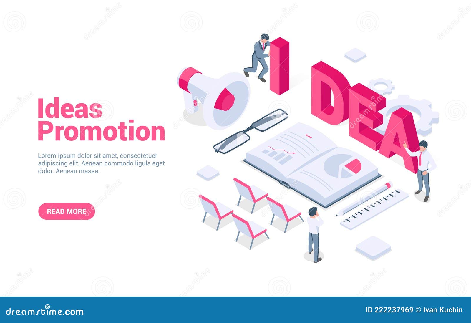 Concept of the Development and Promotion of Ideas. People Create ...