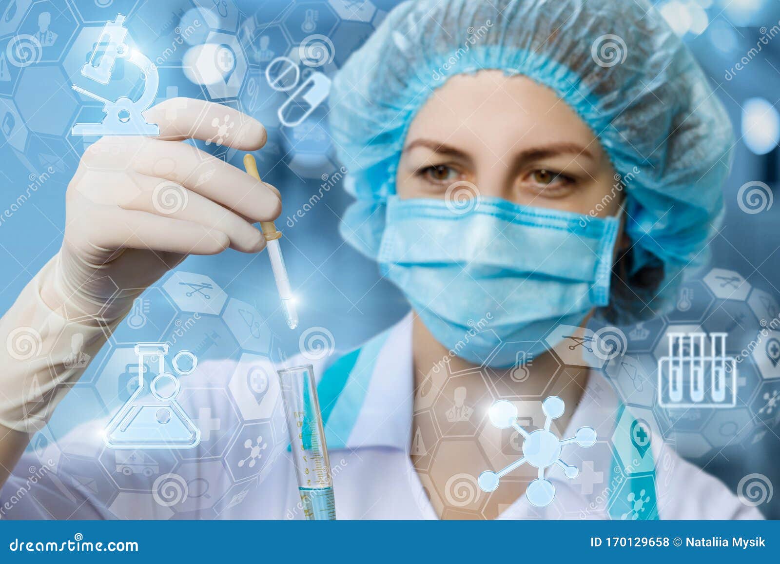 The Concept of Diagnostics and Laboratory Tests Stock Photo - Image of ...