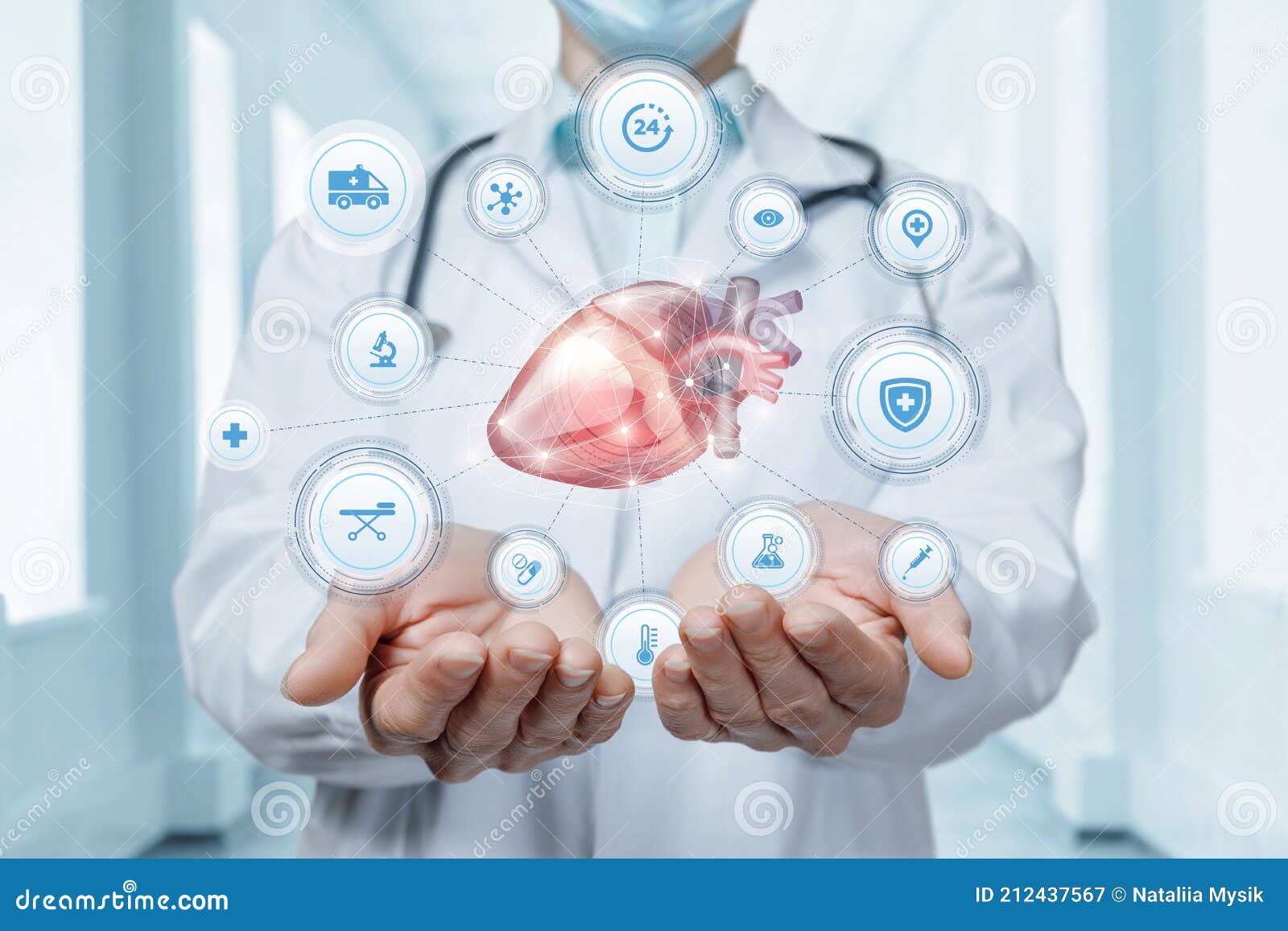 Concept of Diagnostics the Treatment and Support of the Patient Heart ...