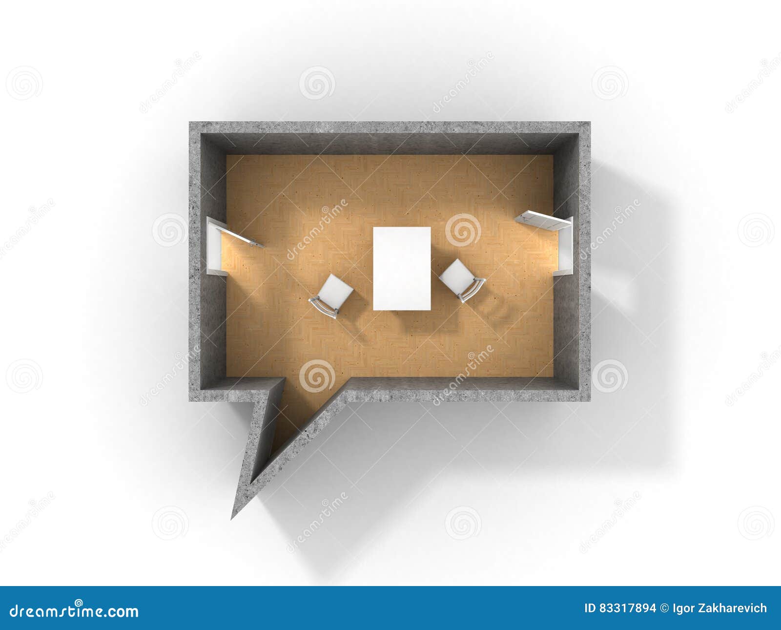Concept of Dialog. Idea of Speaking Stock Illustration - Illustration ...