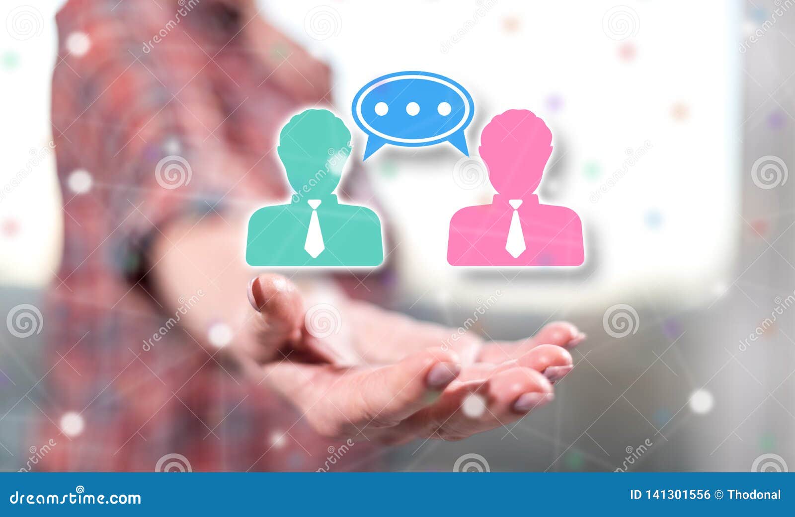 Concept of dialogue stock photo. Image of concept, business - 141301556