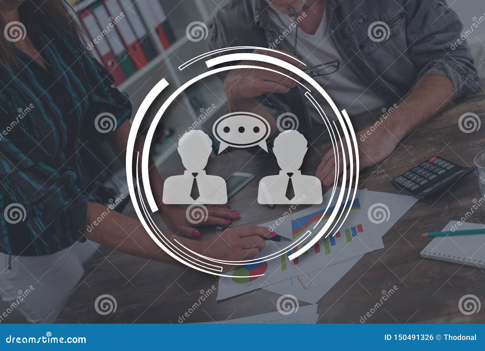 Concept of dialogue stock photo. Image of speak, speech - 150491326