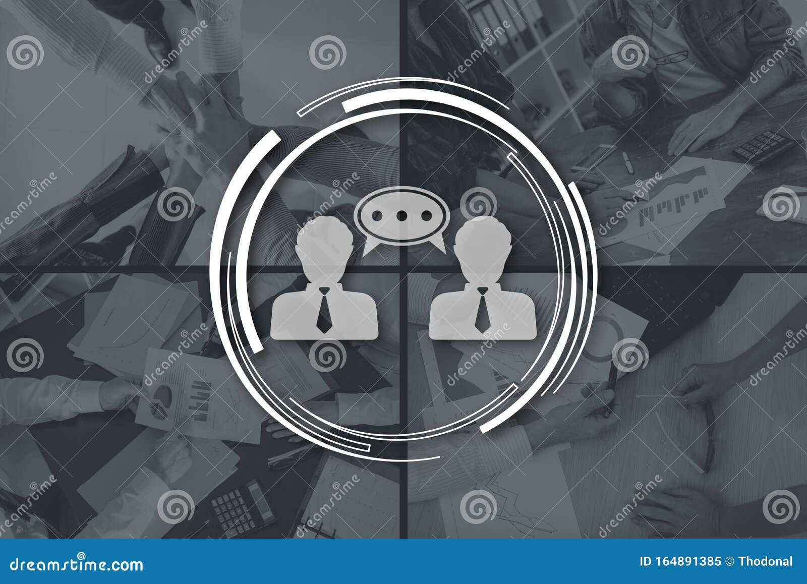 Concept of dialogue stock image. Image of design, chat - 164891385