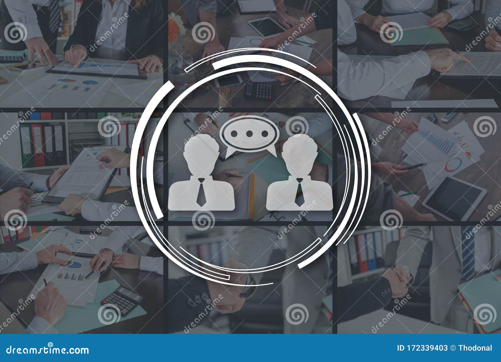 Concept of dialogue stock image. Image of flat, speak - 172339403