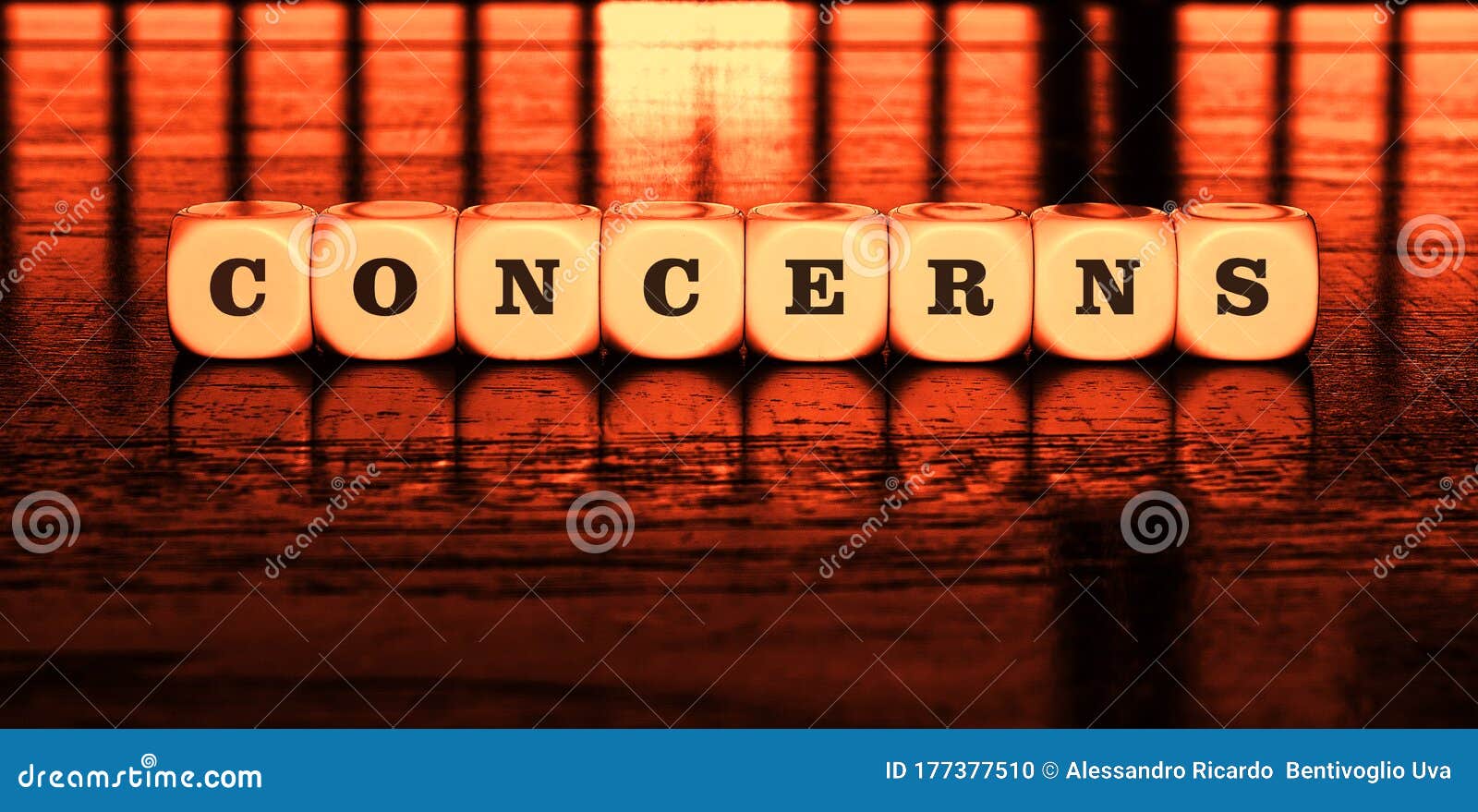 Word Concerns on Red Background Stock Photo - Image of answer, corona ...